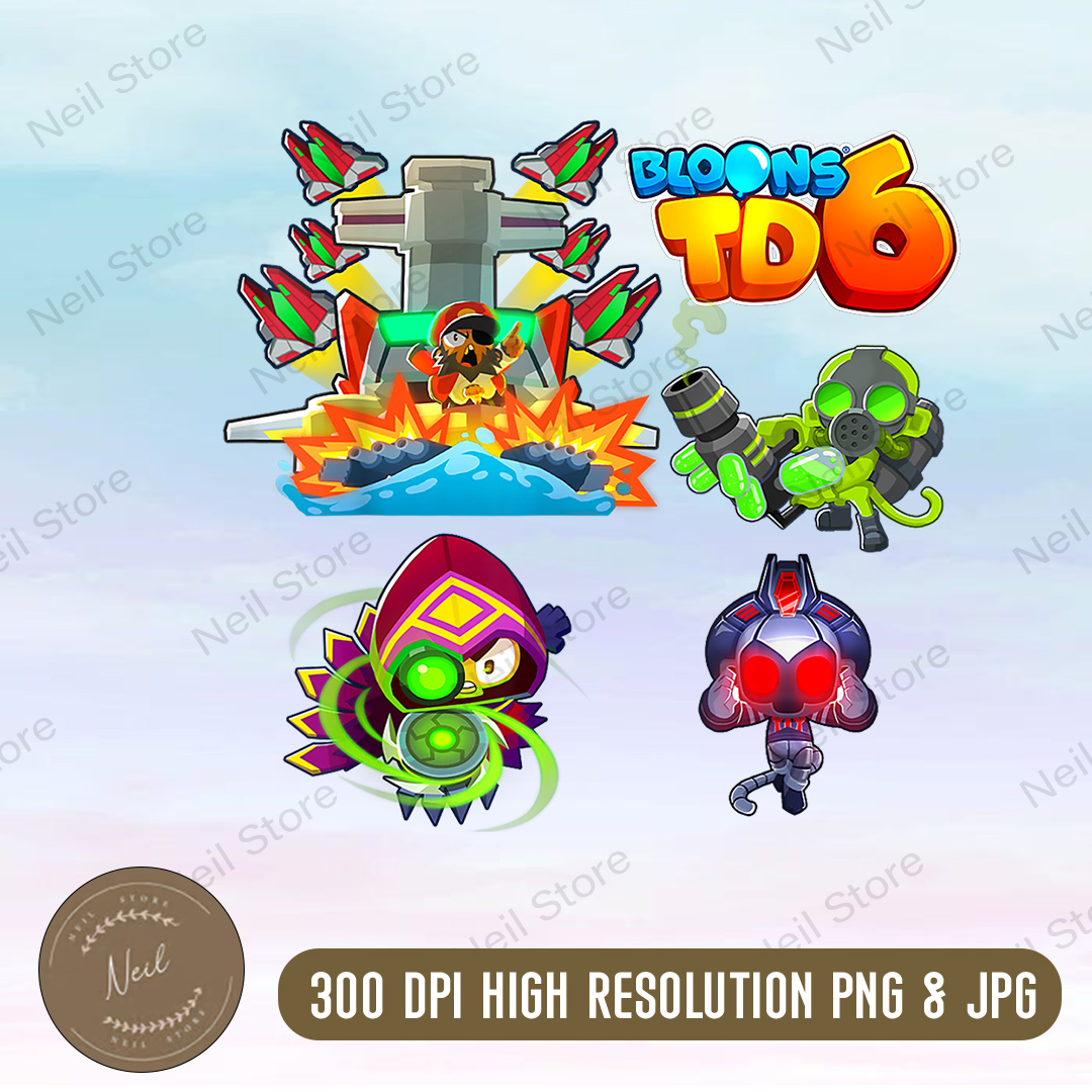 Btd6 merch Png, PNG High Quality, PNG, Digital Download | Inspire Uplift