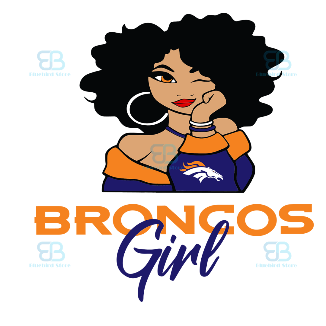 Broncos Girl Svg, Broncos Logo Svg, NFL Girls Svg, Football | Inspire ...