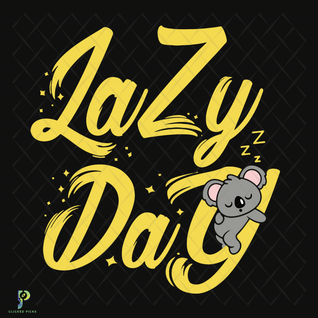 Lazy Day Svg, Trending Svg, Funny Koala Svg, Koa | Inspire Uplift