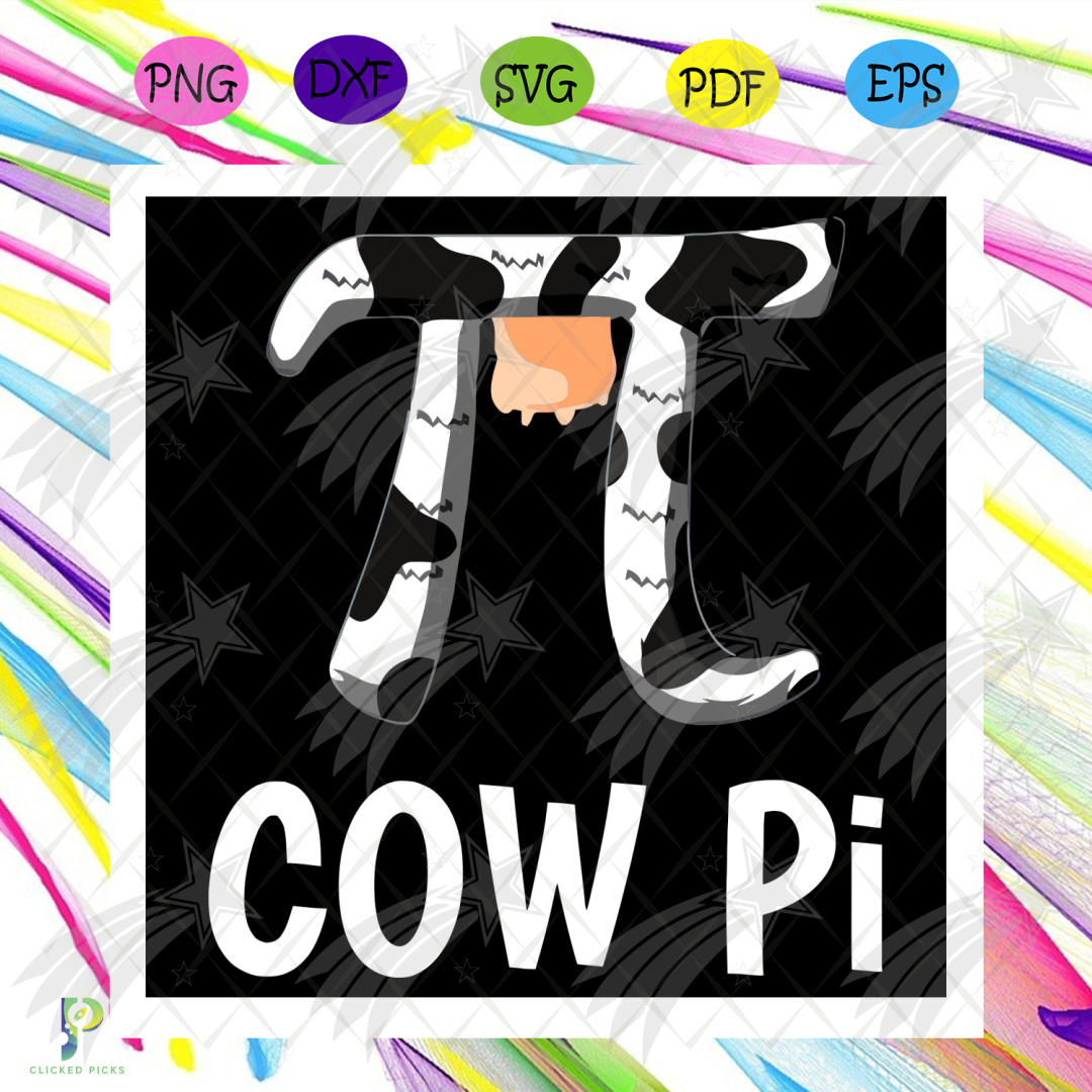 Cow Pi Svg, Trending Svg, Cow Svg, Pi Svg, Pi Gif - Inspire Uplift