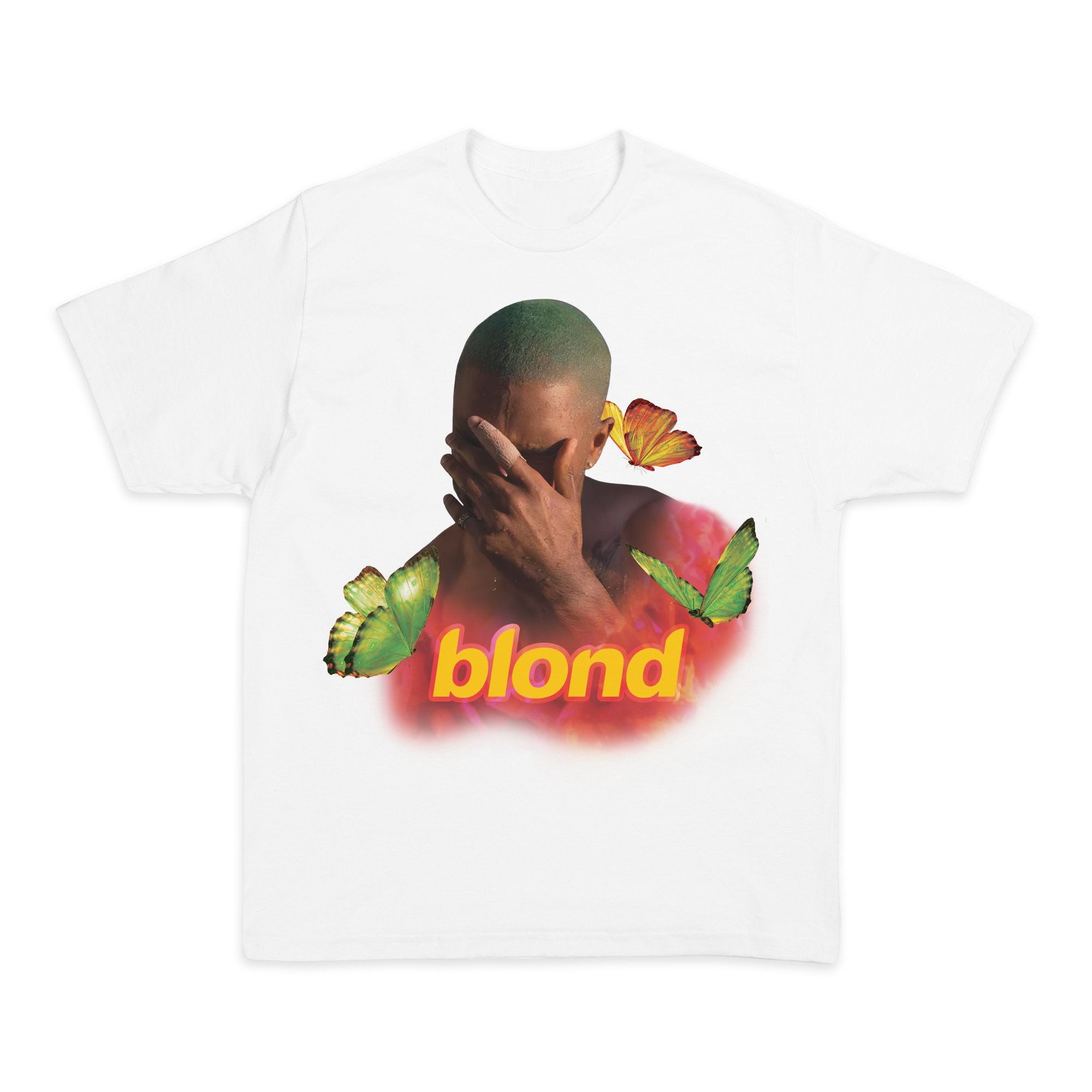 FRANK OCEAN T-SHIRT | Blonde Album Cover Art Rap Tee | Rare - Inspire ...