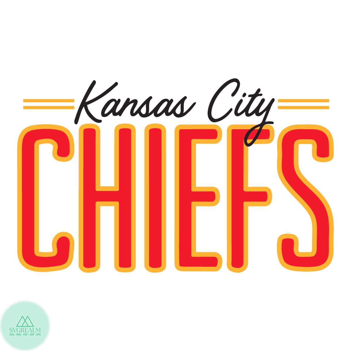 Kansas City Chiefs Football Logo Svg, Sport Svg, Kansas City | Inspire ...