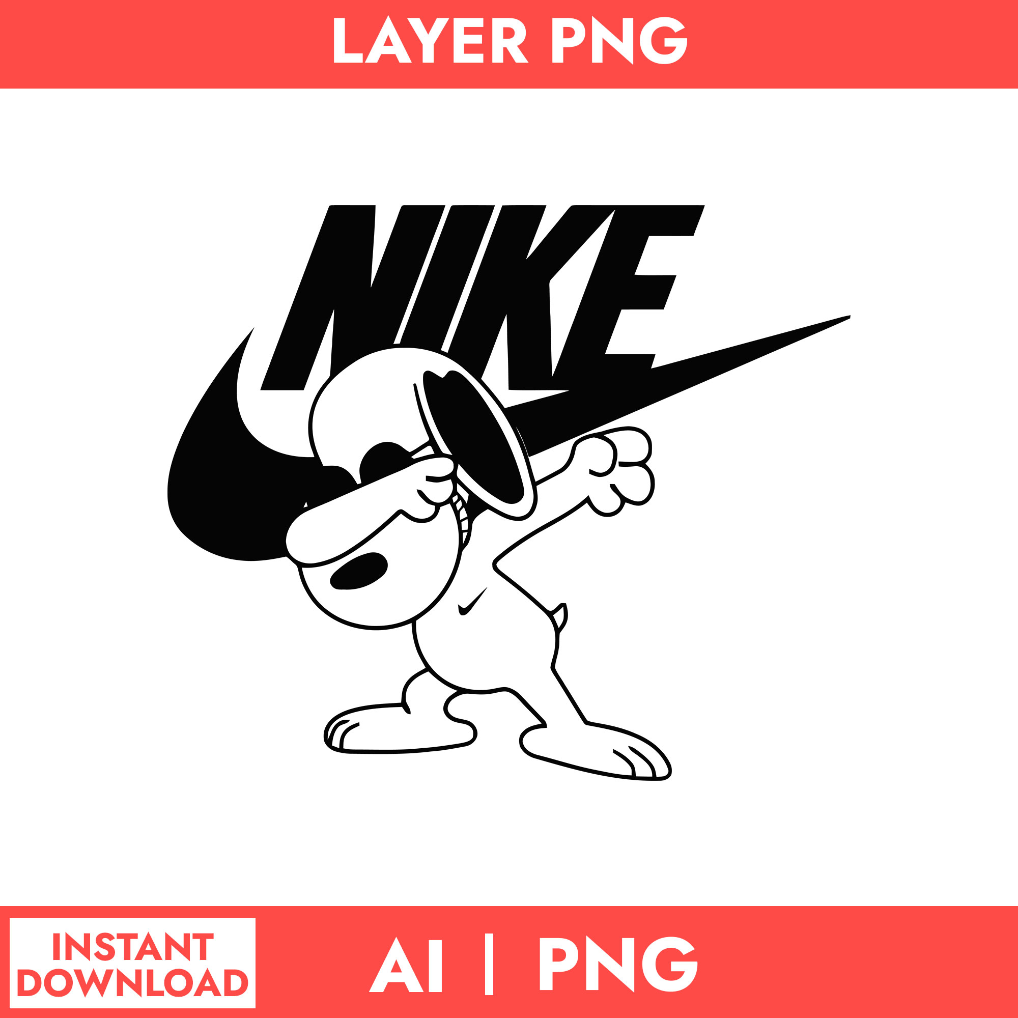 Snoppy Nike Png, Nike Png, Snoopy Png, Fashion Brand Png, Ai | Inspire ...