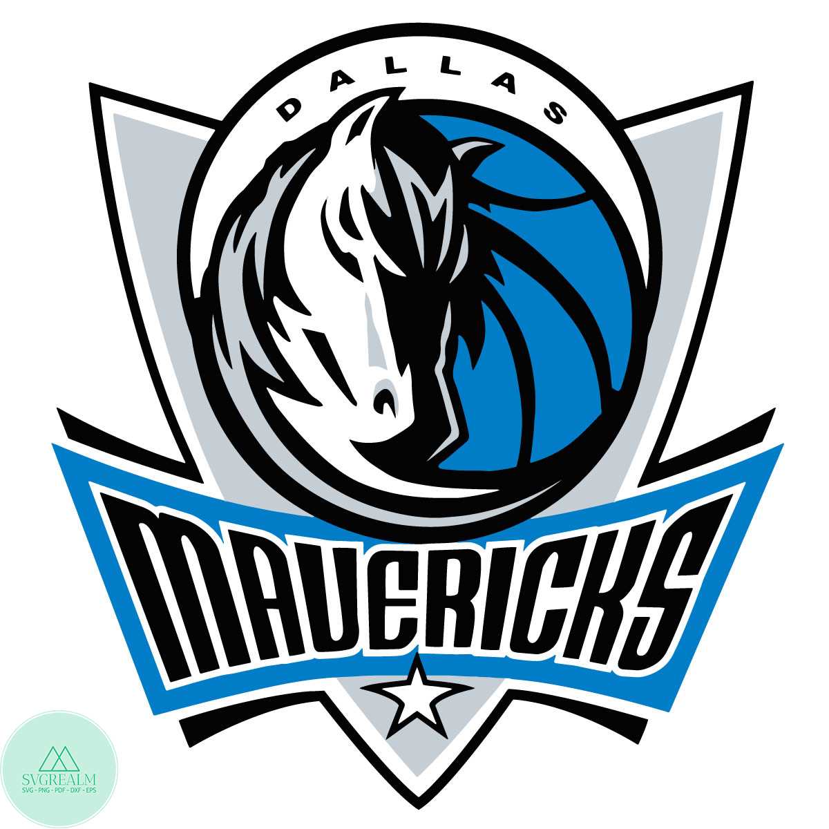 Dallas Mavericks Logo Sport Shirt Svg, Sport Svg, Dallas Mav | Inspire ...
