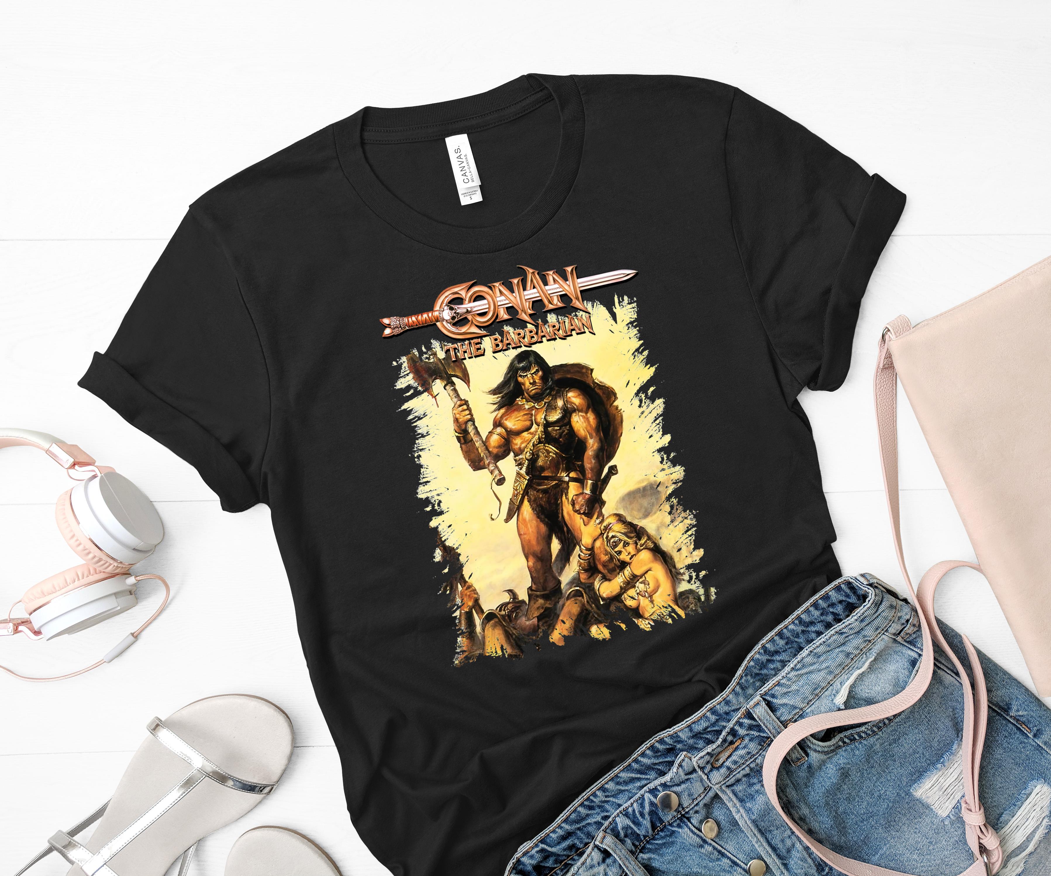 Conan The Barbarian Shirt, Conan The Barbarian Genre T Shirt | Inspire ...