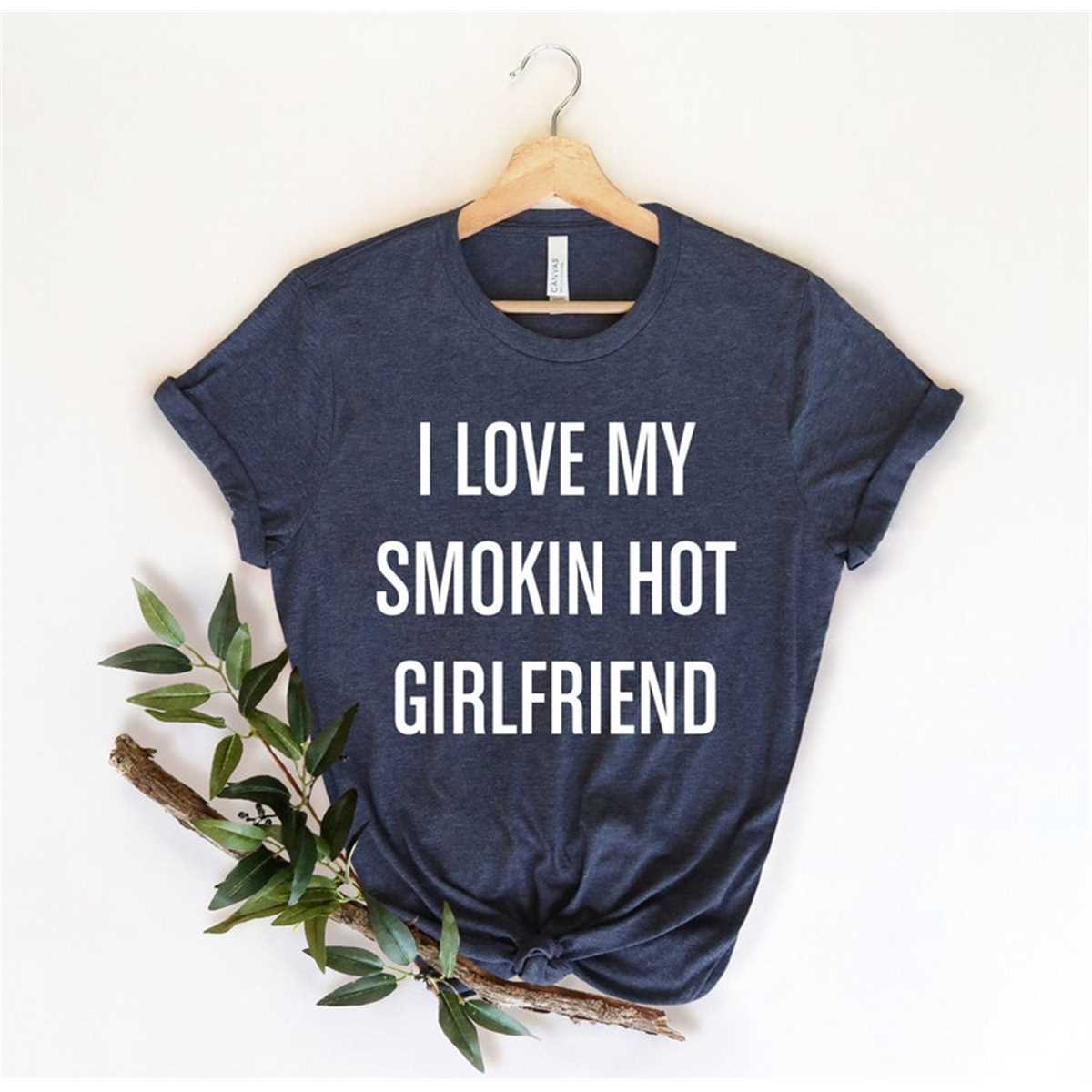 I Love My Smokin Hot Husband Shirt , Husband Shirt, Funny Wi | Inspire Uplift