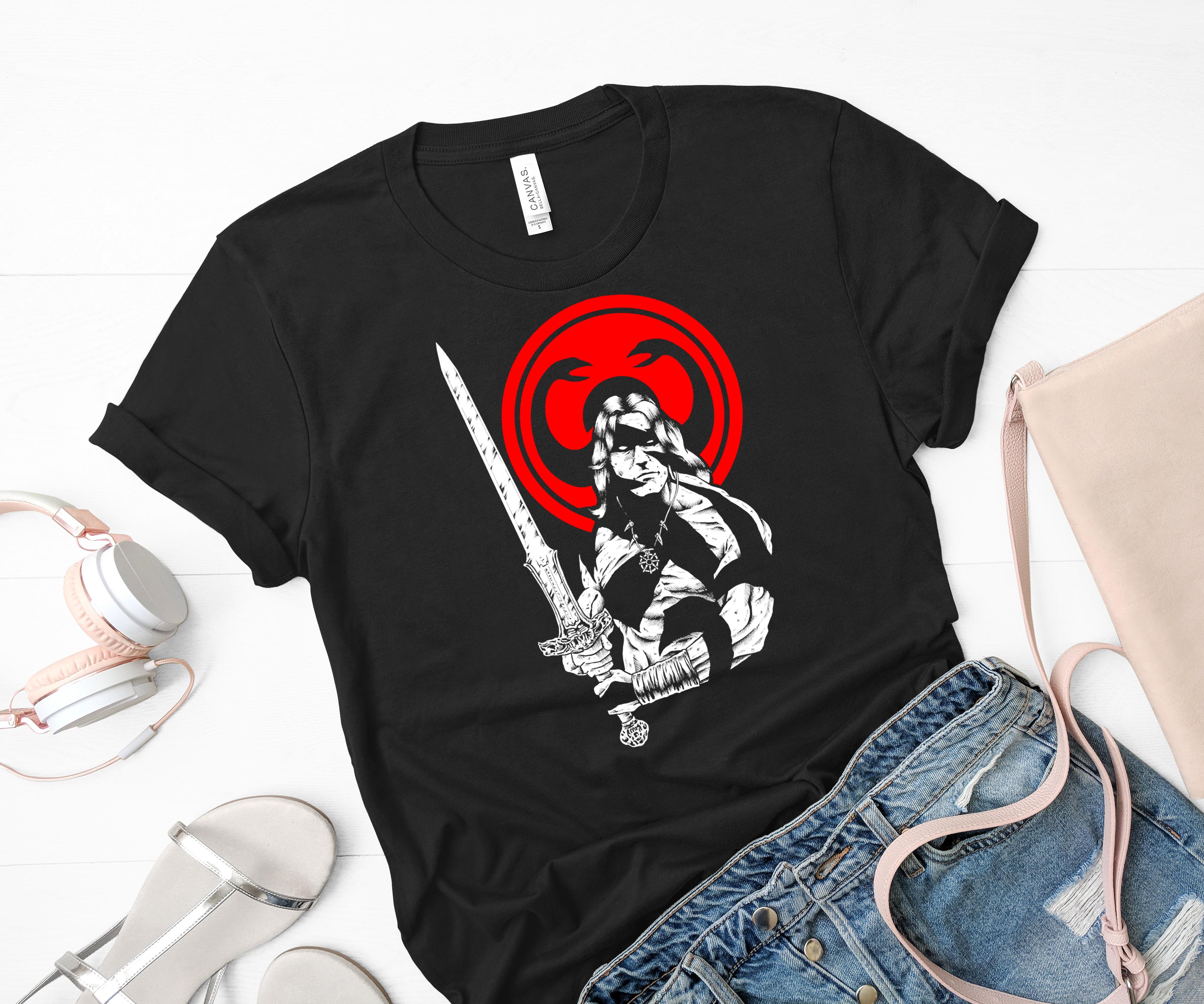 Conan The Barbarian Shirt, Conan The Barbarian Knife T Shirt | Inspire ...
