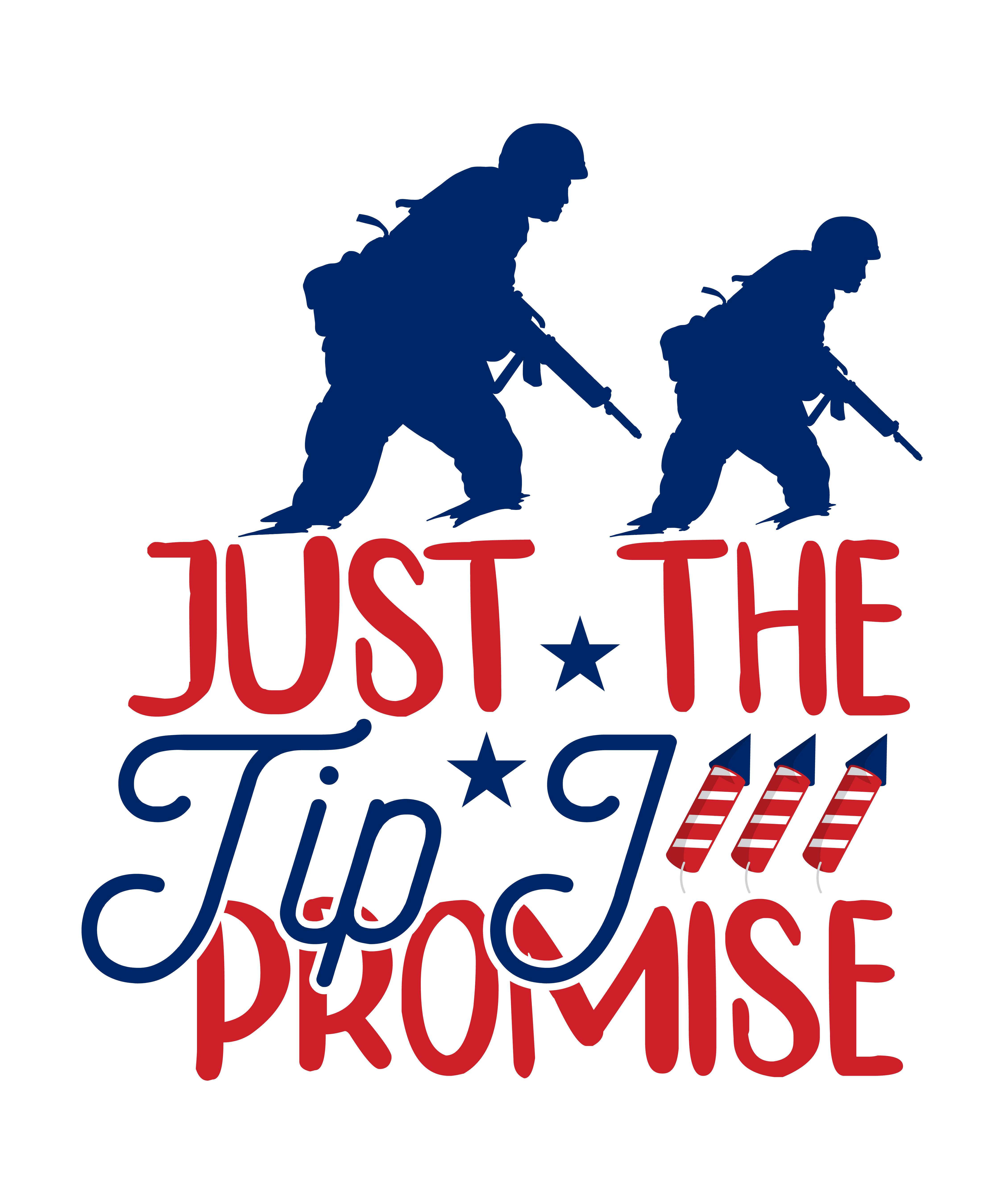 Just The Tip I Promise Svg, American Flag Svg, USA Svg, Mili | Inspire ...
