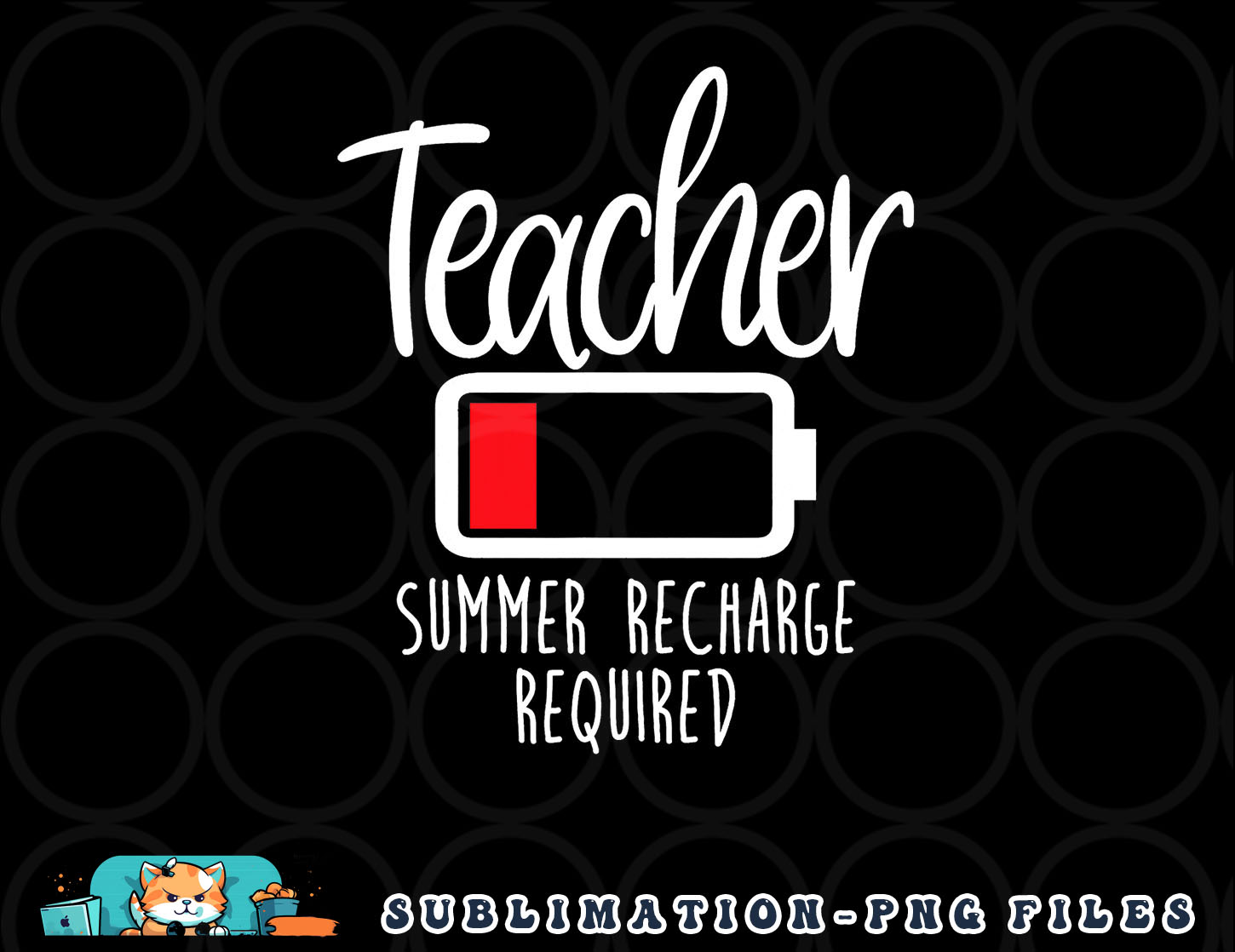 Teacher Summer Recharge Required Last day School Women Funny | Inspire Uplift