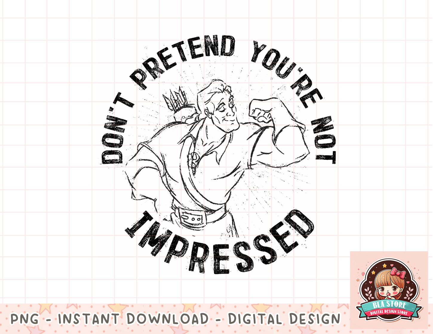 Disney Beauty And The Beast Gaston Muscles Graphic png, inst | Inspire ...