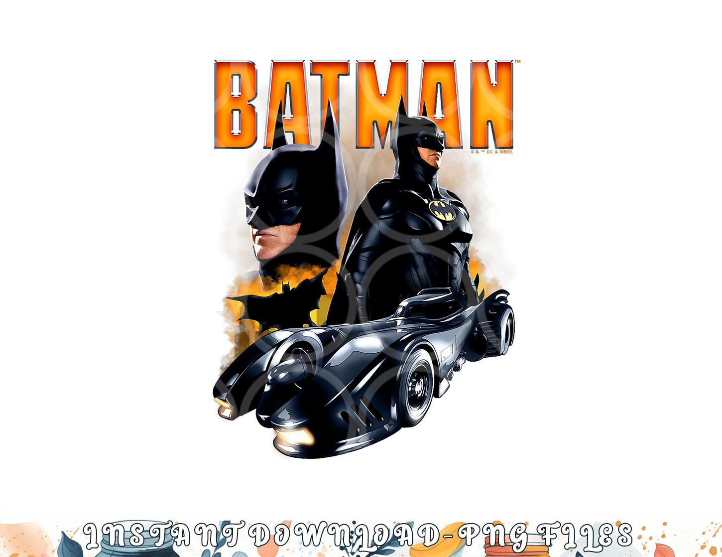 The Flash Movie Multiple Batman png, digital download copy - Inspire Uplift