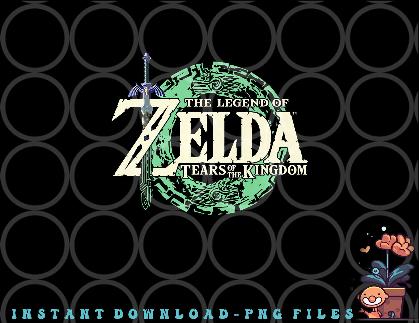 The Legend of Zelda Tears Of The Kingdom Official Logo Premi - Inspire ...