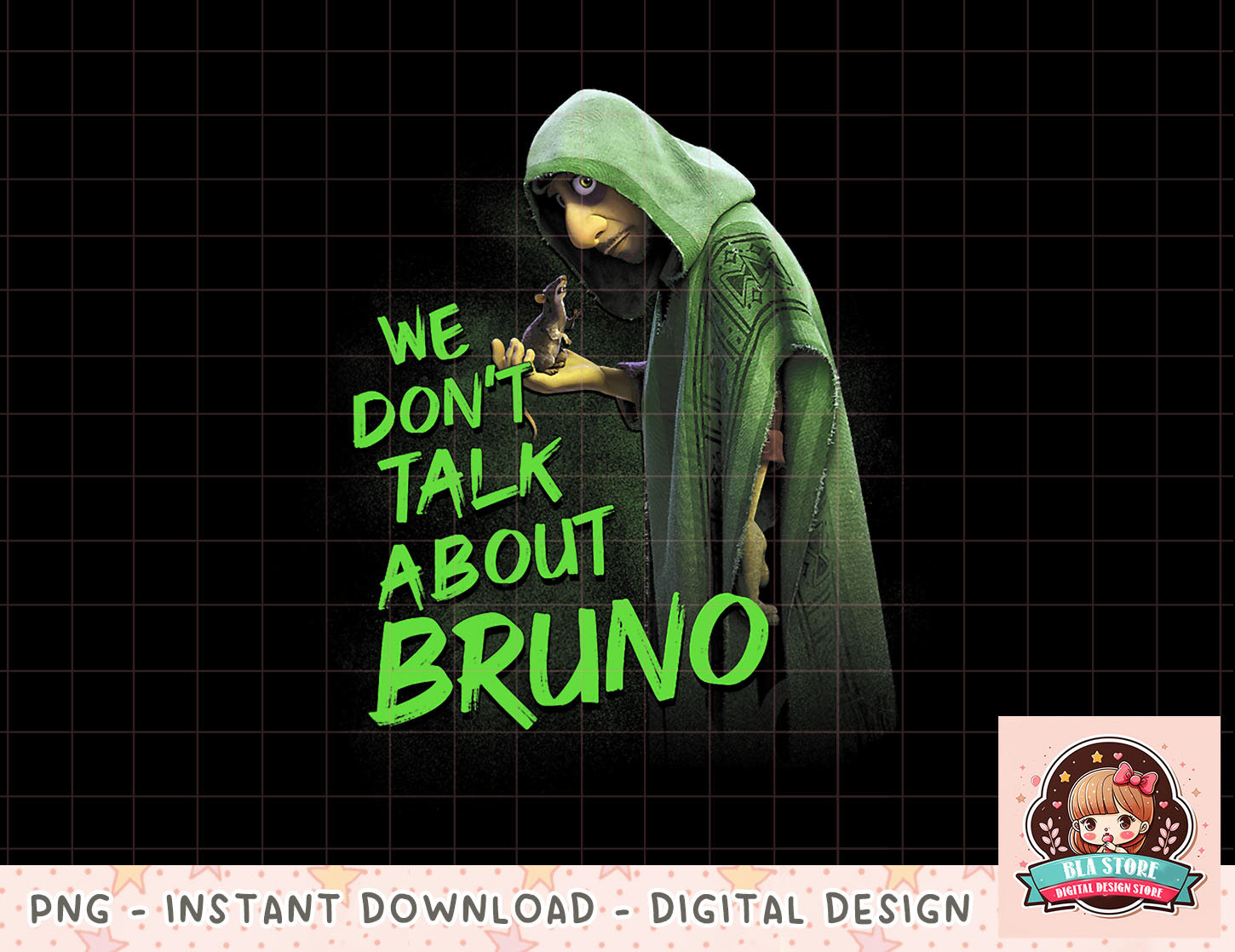 Disney Encanto Bruno We Don t Talk About Bruno png, instant | Inspire ...