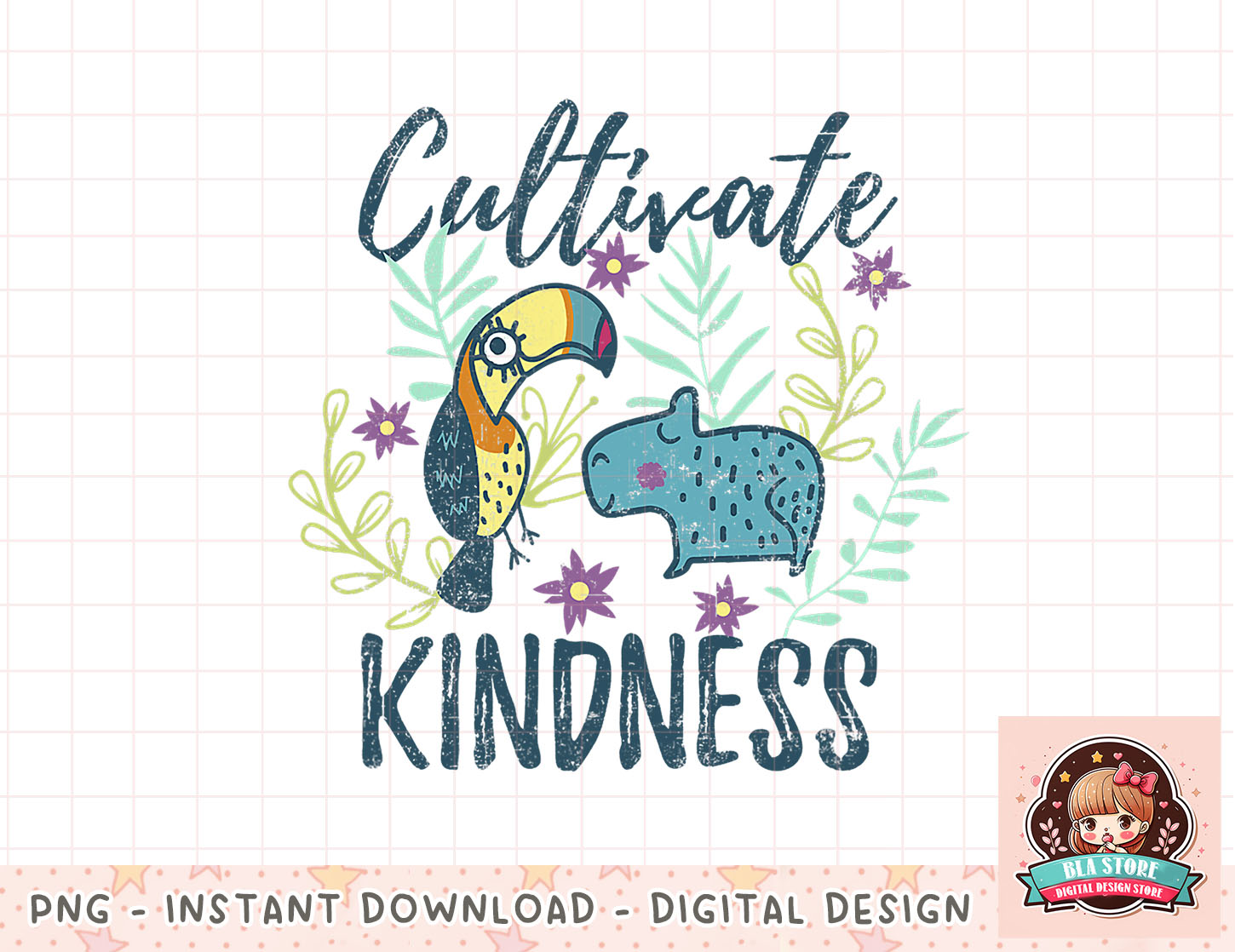 Disney Encanto Cultivate Kindness Floral Logo png, instant d | Inspire ...