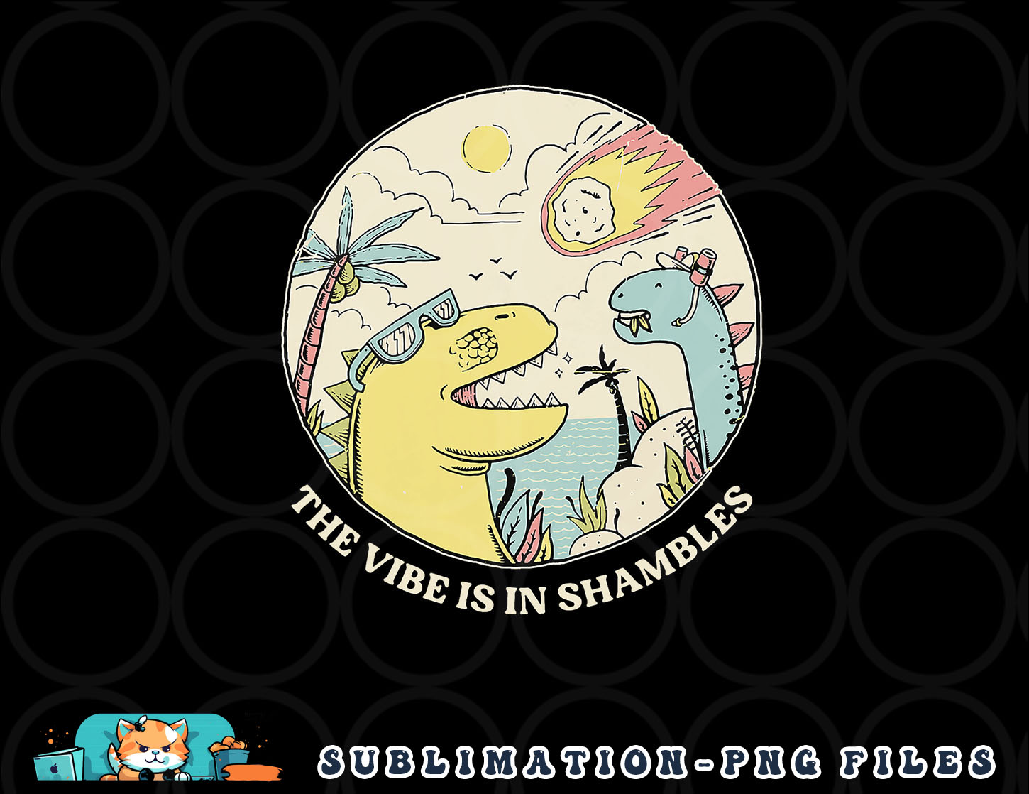 The Vibe Is In Shambles png, digital download copy | Inspire Uplift