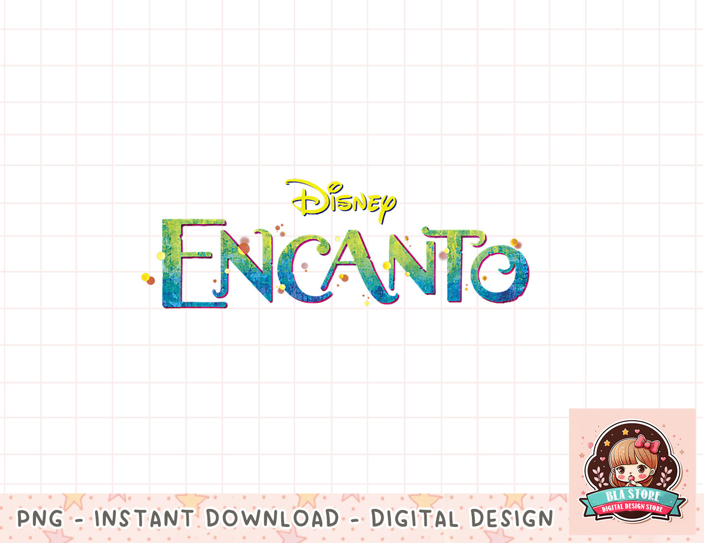 Disney Encanto Logo V-1 png, instant download, digital print | Inspire ...