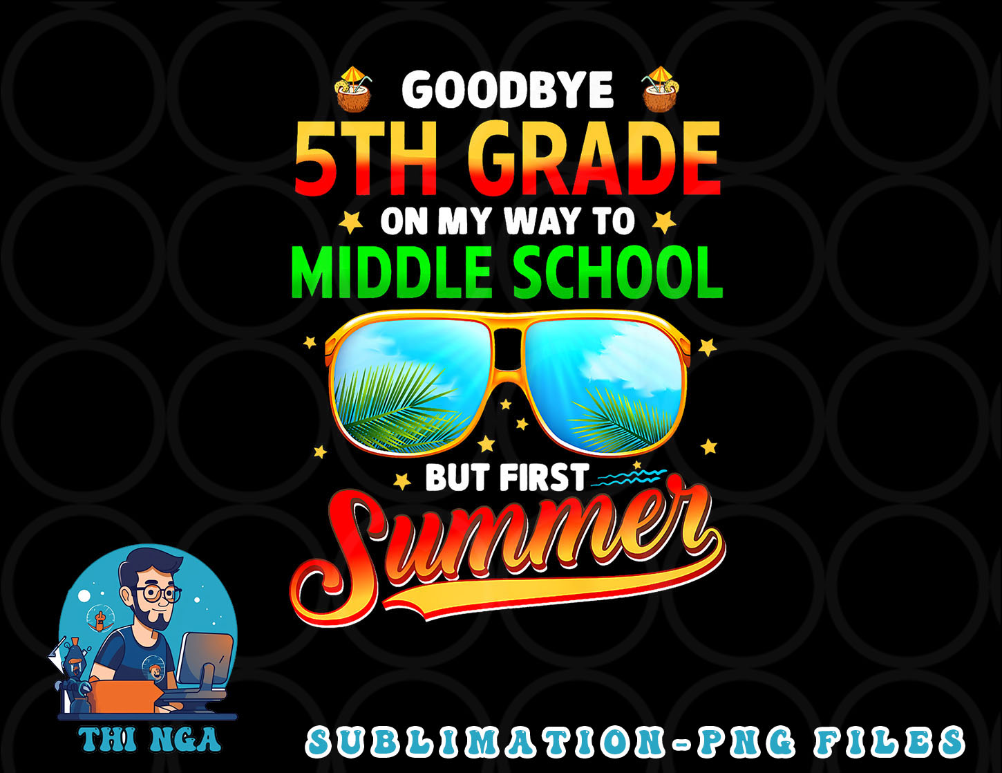 Goodbye 3rd Grade Hello 4th Grade Graduation T-Rex Dinosaur | Inspire ...