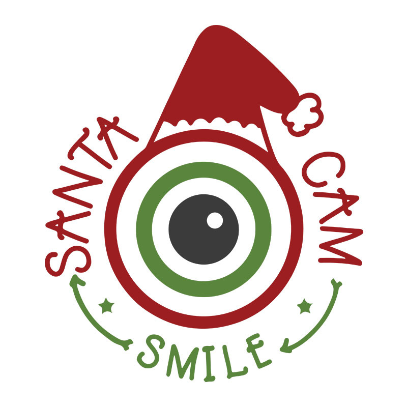 Santa Cam SVG File, Santa Cam Clipart, Santa Cam Clipart, Sa | Inspire ...