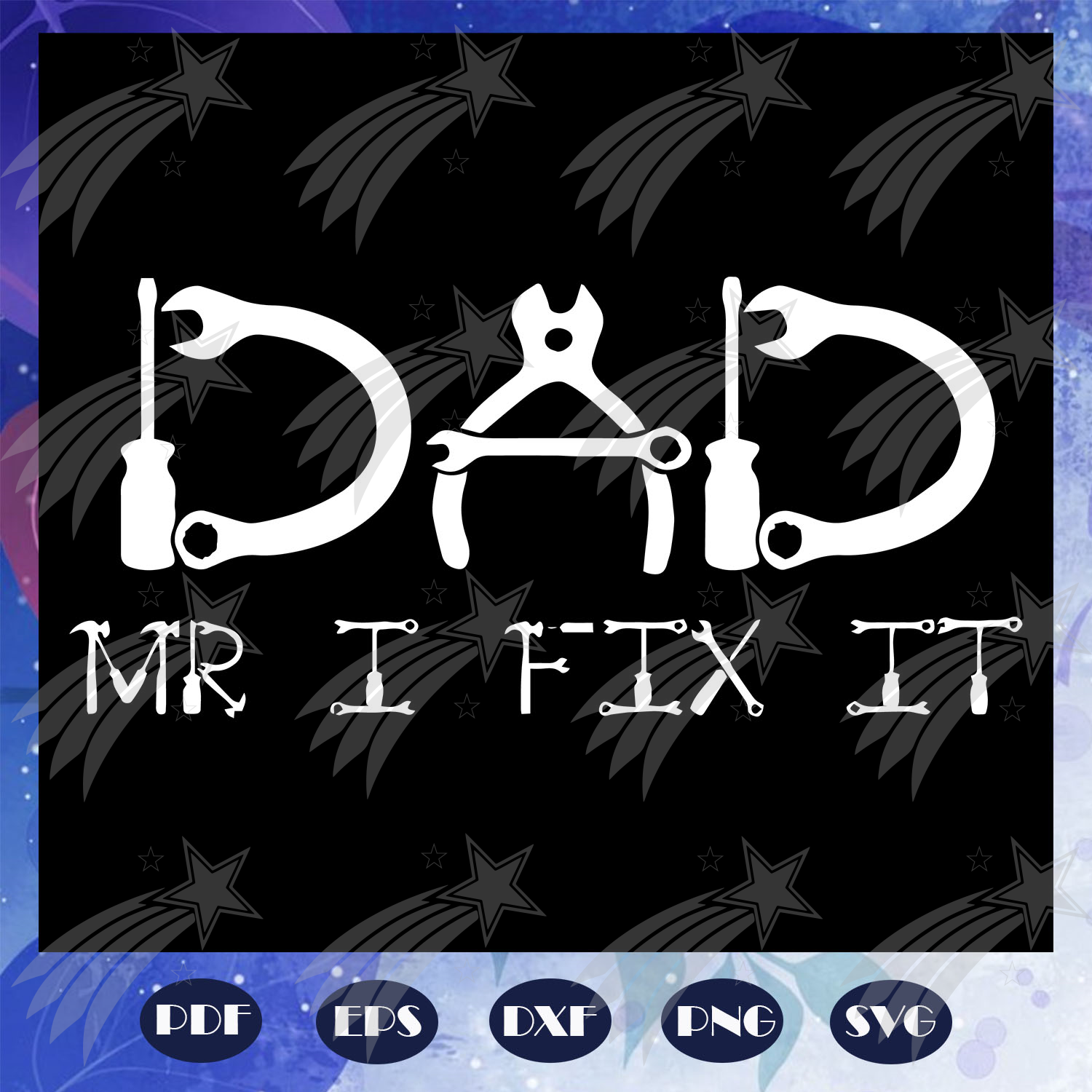Dad Mr I fix it svg, fathers day svg, father svg, dad life s | Inspire Uplift