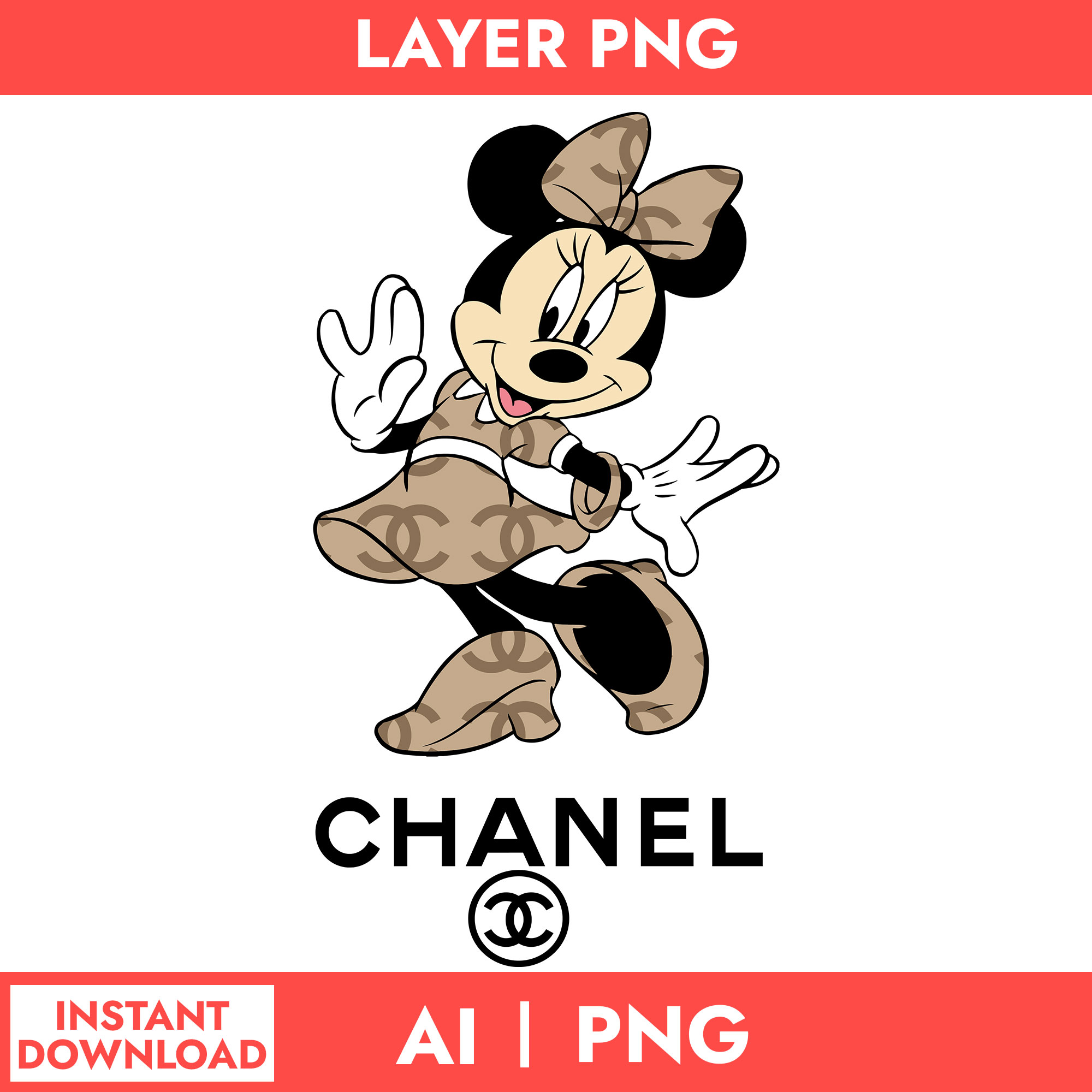 Chanel Minnie Png, Chanel Brands Logo Png, Minnie Png, Disne - Inspire ...