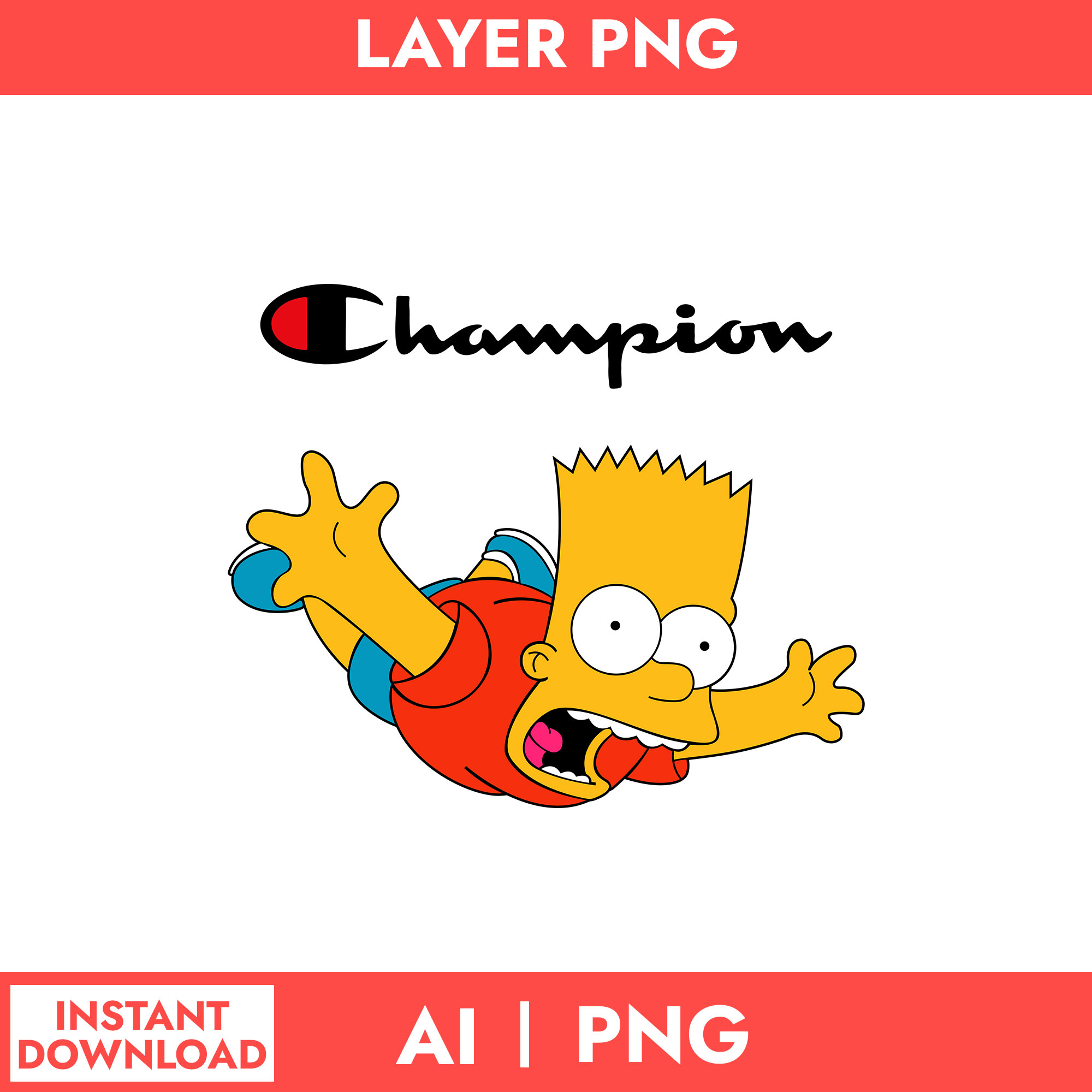 Bart Simpson Champion Png, Champion Logo Png, Bart Simpson P | Inspire ...