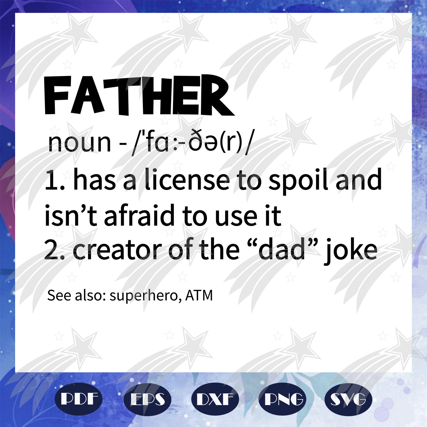 Father definition svg, papa svg, daddy svg, fathers day svg, | Inspire ...