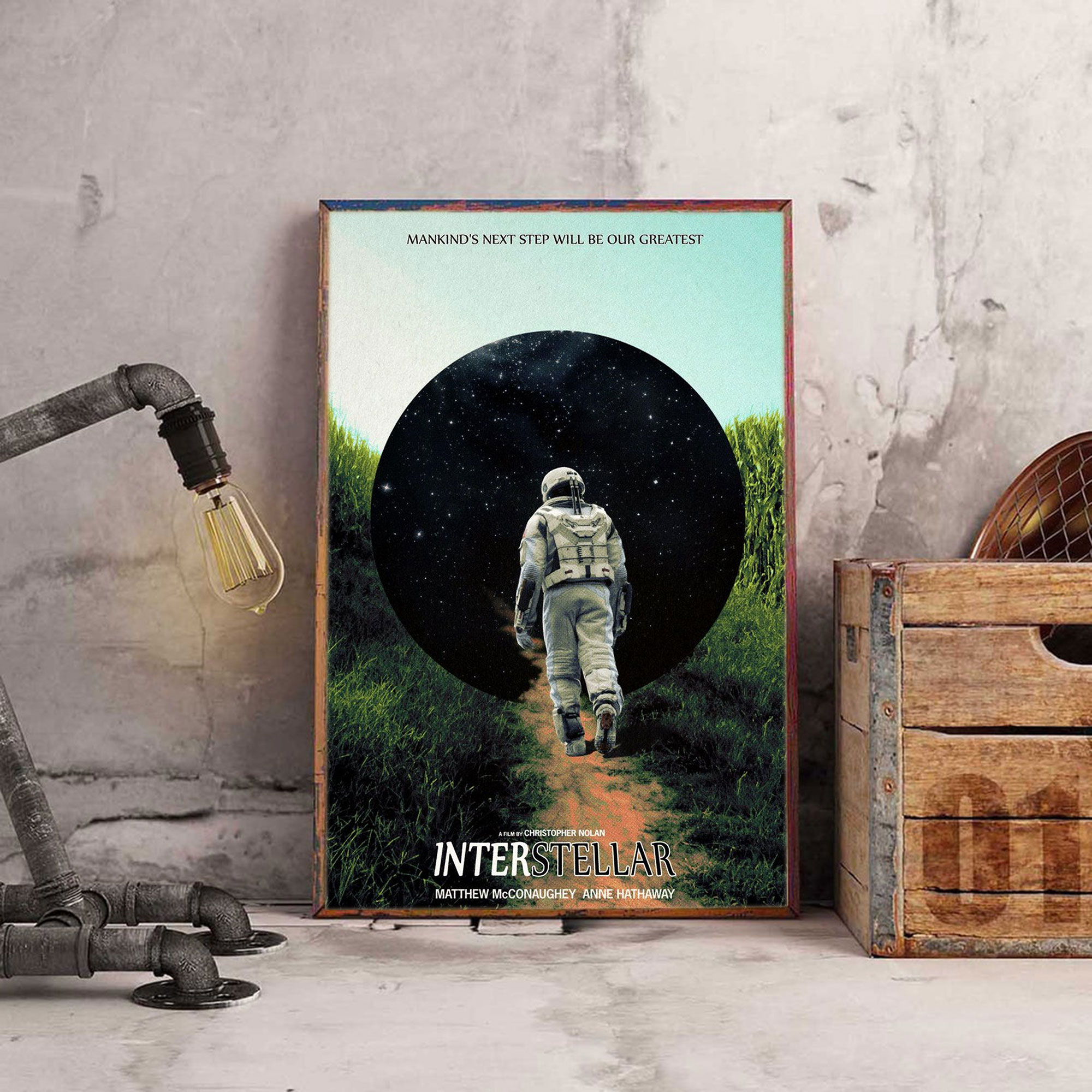 Interstellar Poster, Interstellar Wall Art, Movie Home Decor | Inspire ...