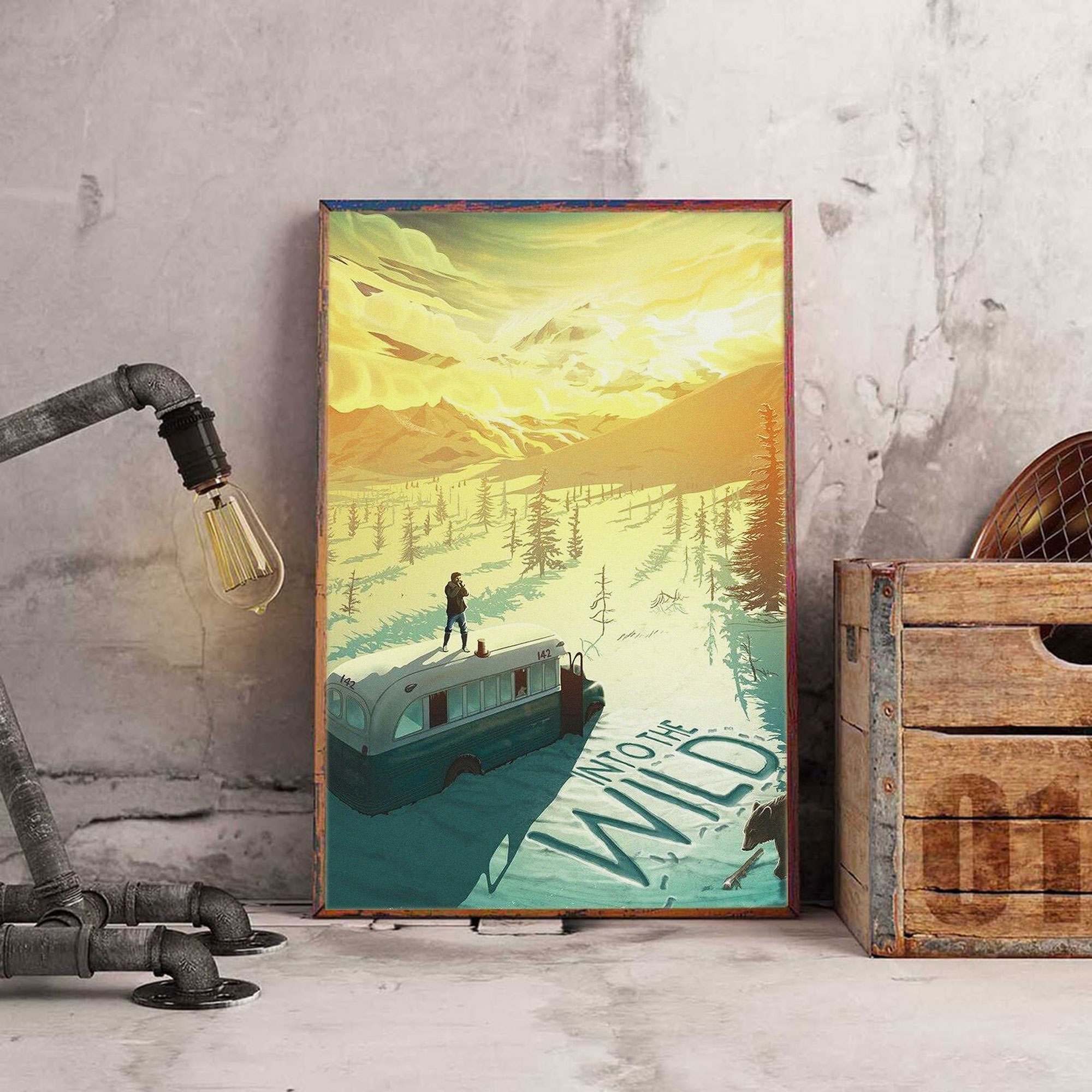Into the Wild Poster, Into the Wild Wall Art, Movie Home Dec | Inspire ...