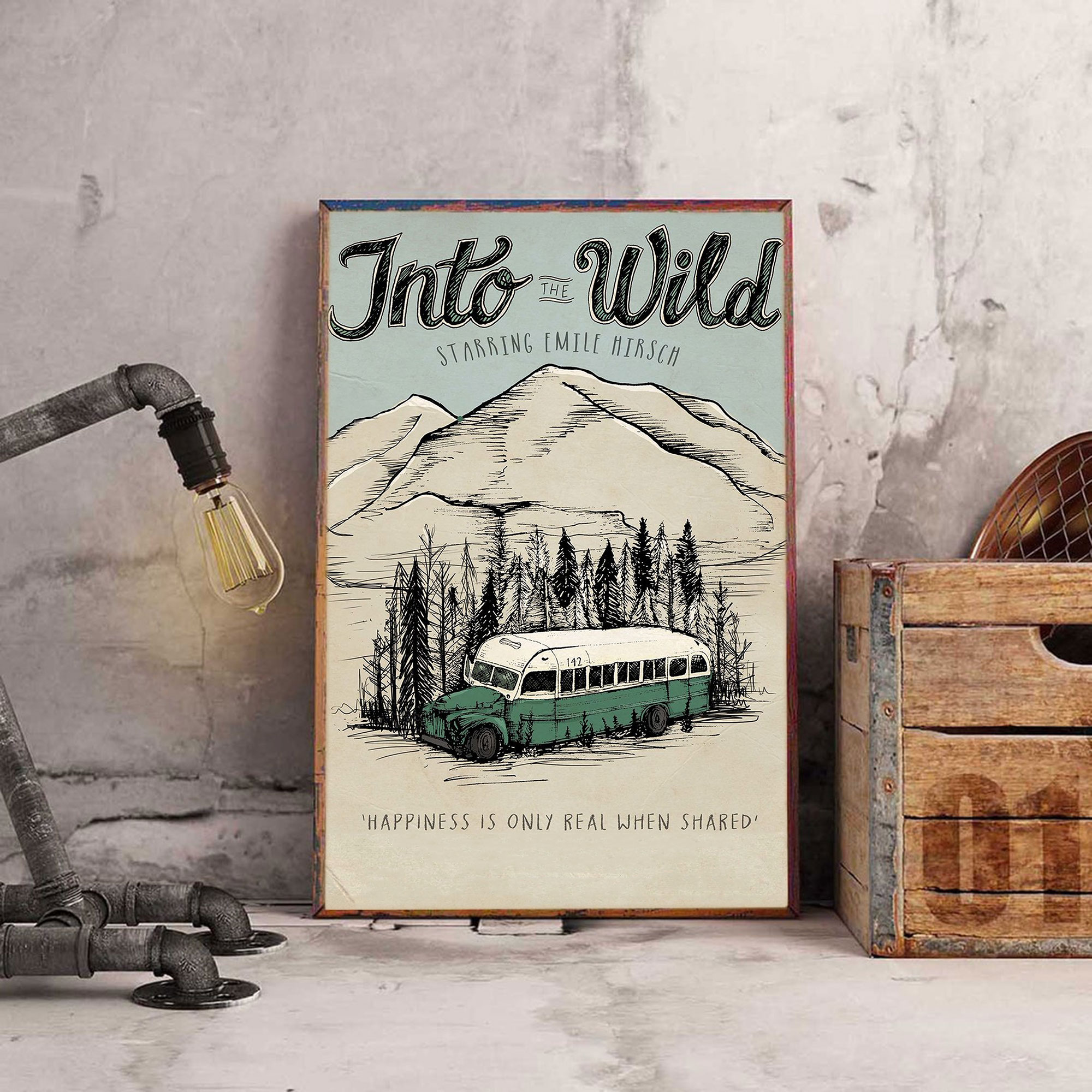 Movie Home Decor, Into the Wild Poster, Into the Wild Wall A | Inspire ...