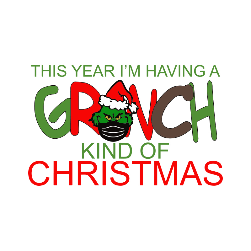 The Grinch with Mask Xmas, svg, png, pdf and Christmas Svg, | Inspire ...