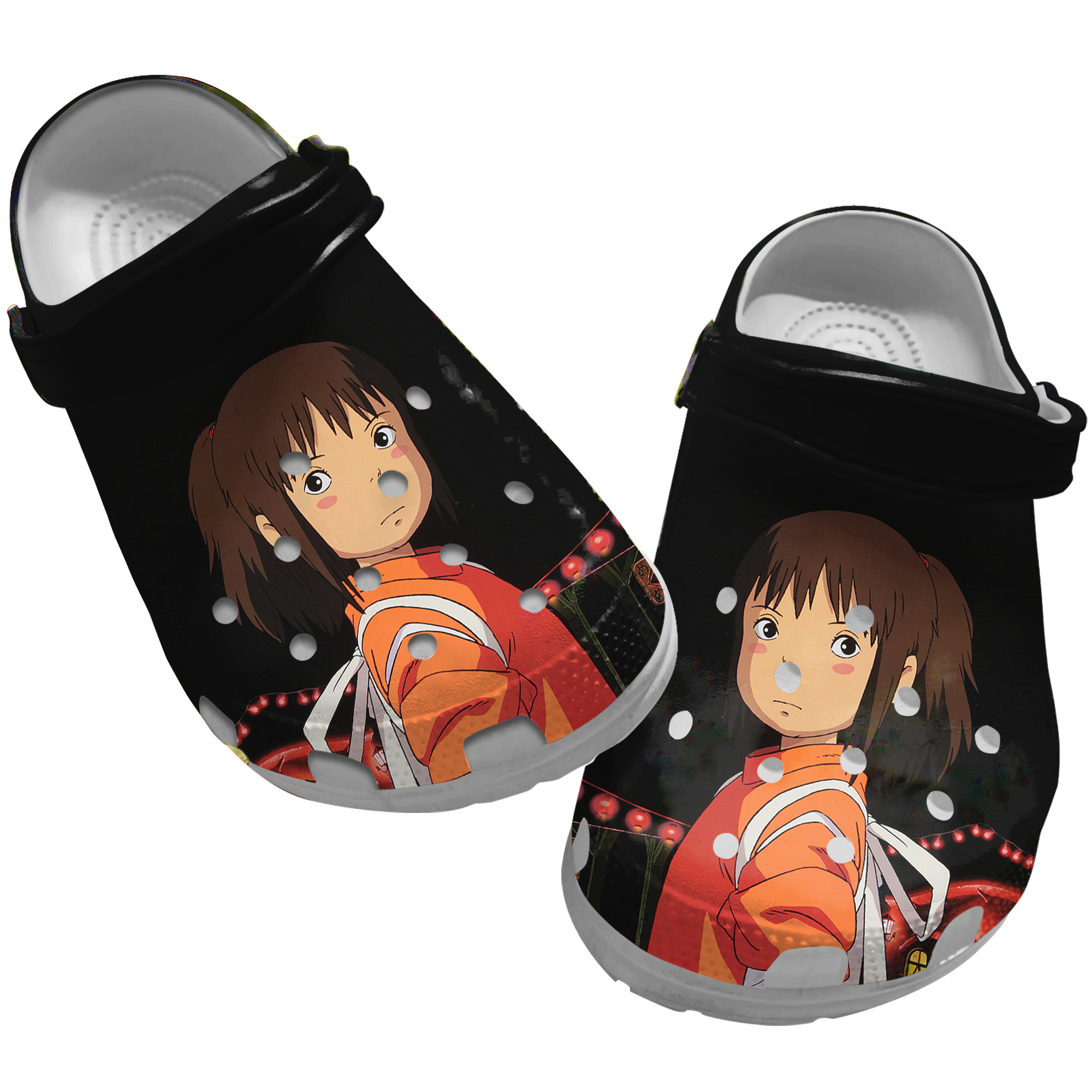 Spirited Away Clog Shoes Unisex, Spirited Away Crocs, Anime - Inspire ...