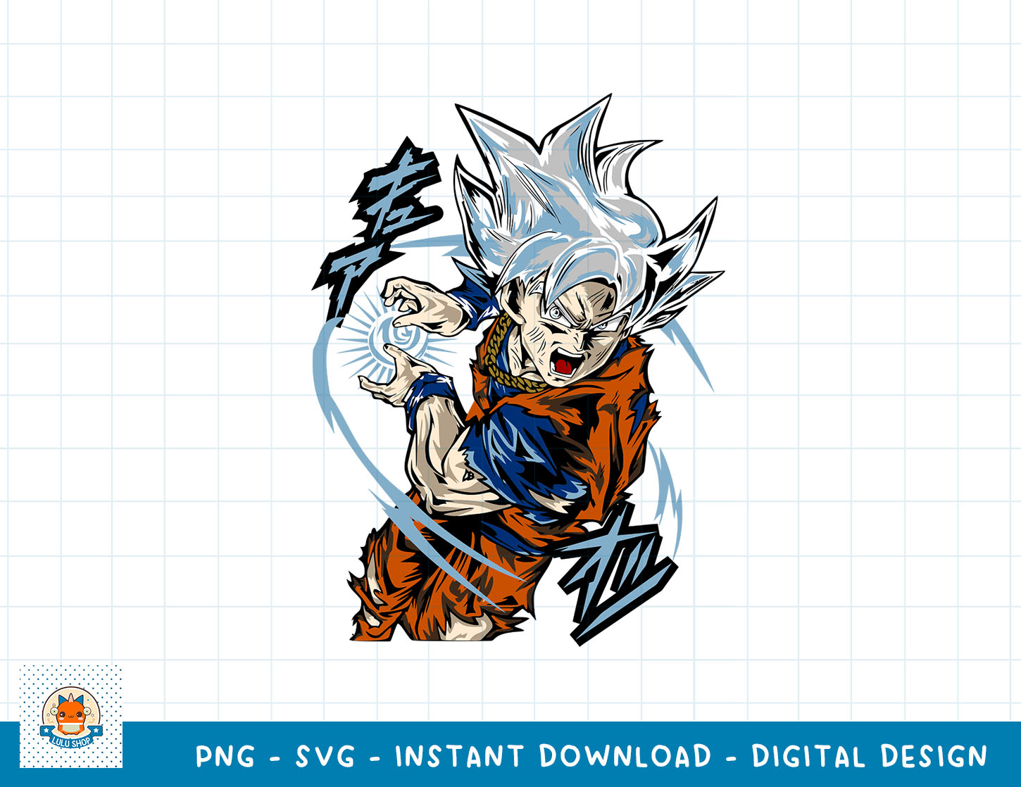 Dragon Ball SVG PNG, super saiyan god Goku Svg, Son Goku Svg - Inspire ...