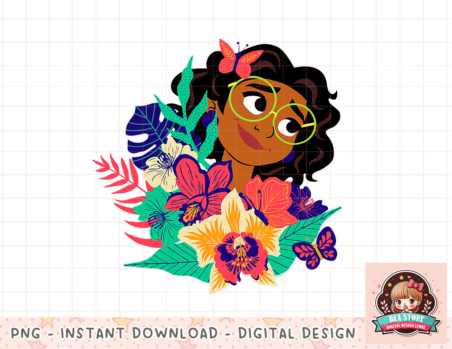 Disney Encanto Mirabel Flowers and Butterflies Paradiso png, | Inspire ...