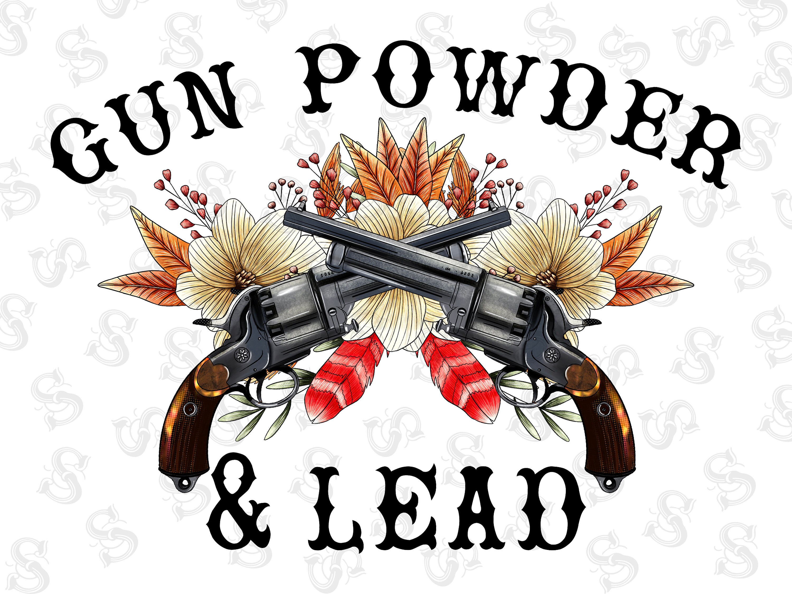 Western Cross Png Sublimation Design,Cross Png,Wes - Inspire Uplift