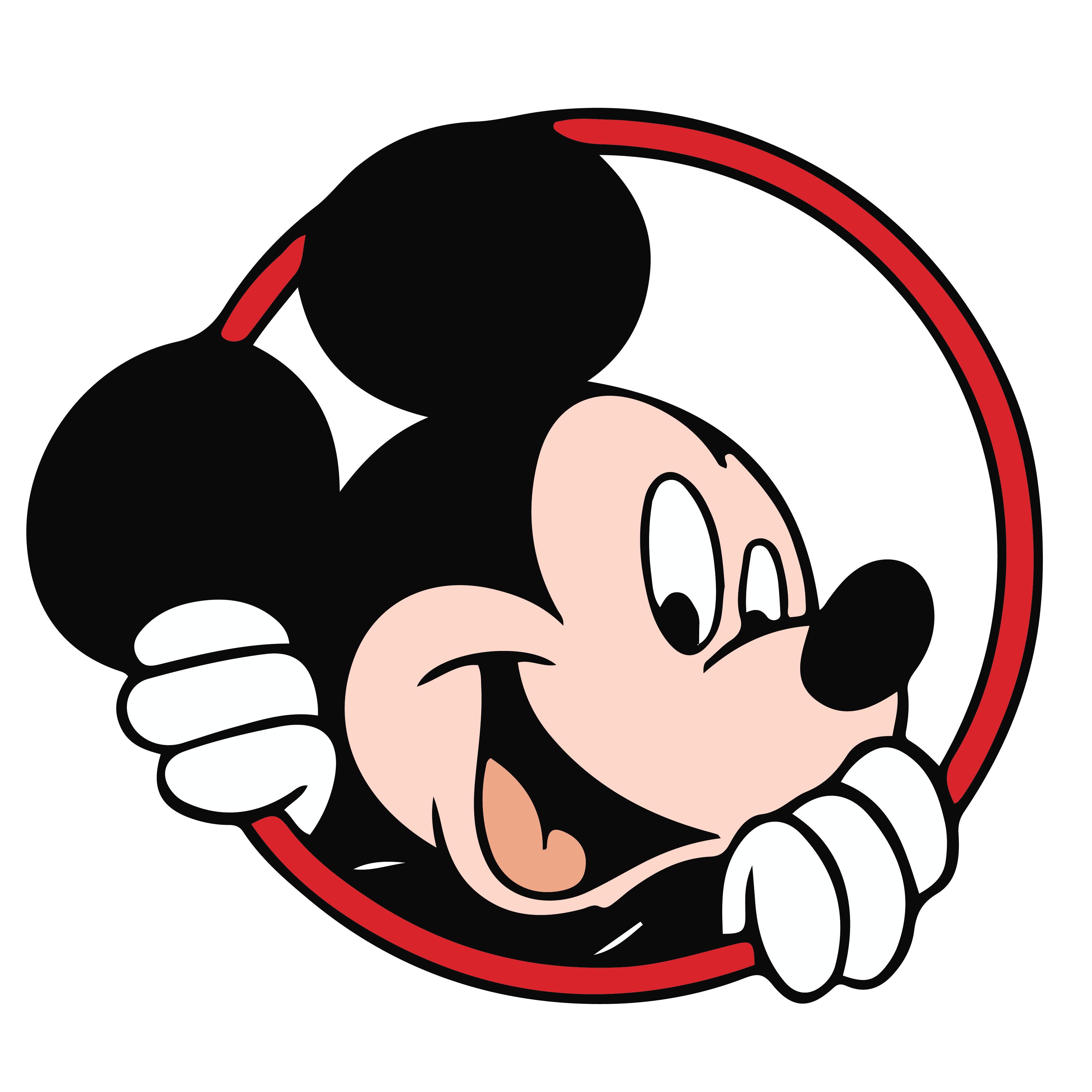 Mickey mouse svg, mickey head svg, mickey svg | Inspire Uplift