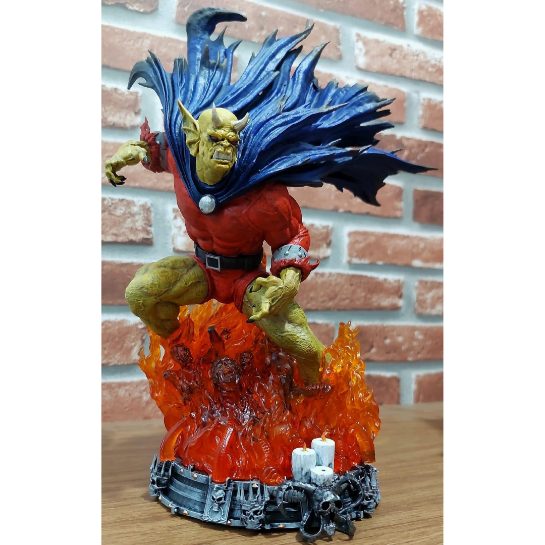 Etrigan the Demon DC 3D printed hand painted custom figure 1 | Inspire ...