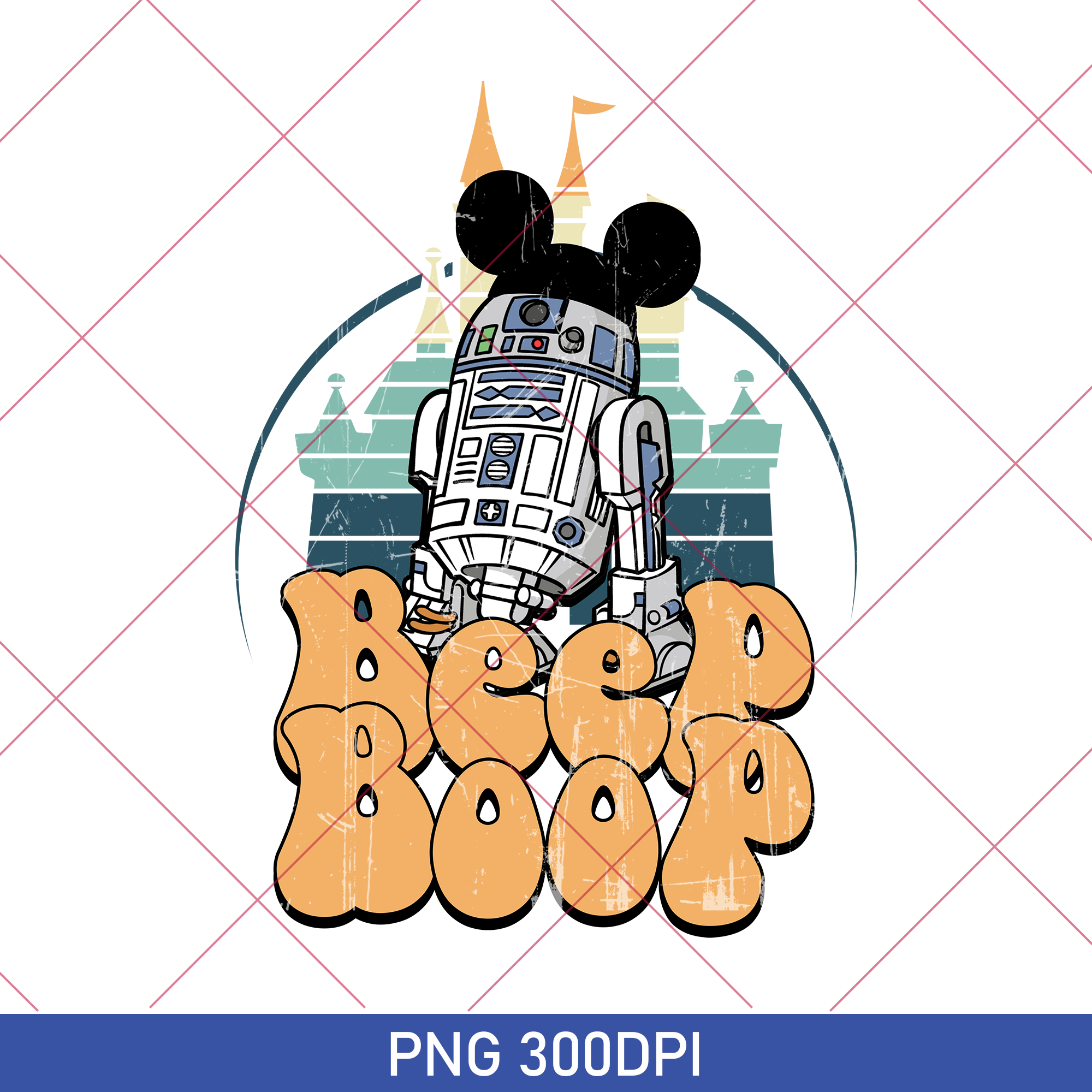 Beep Boop R2D2 Mickey PNG, R2D2 Star Wars PNG, Disney Star W | Inspire Uplift