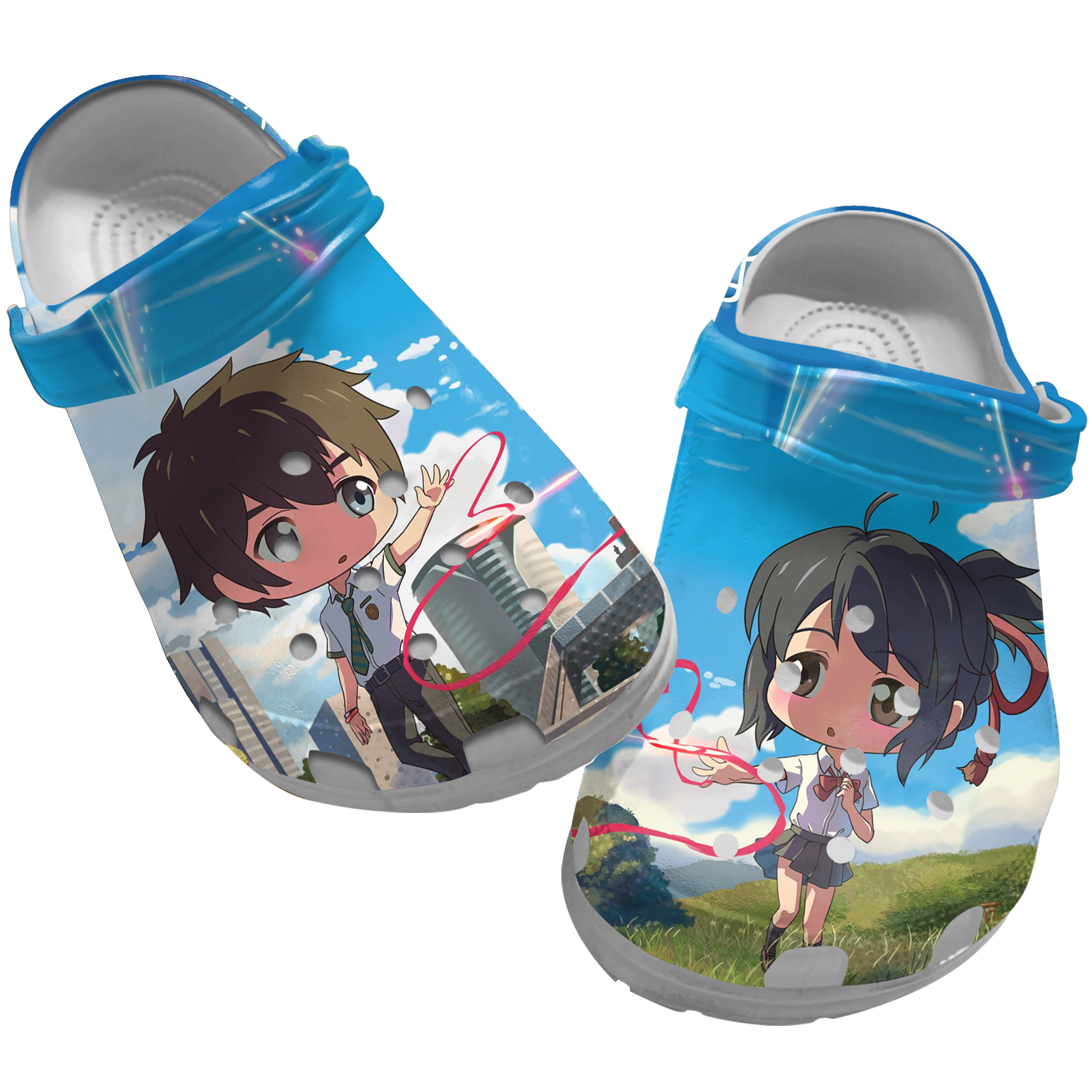 Your Name Crocs, Anime Crocs, Anime Clog Shoes, Anime Sandal - Inspire ...