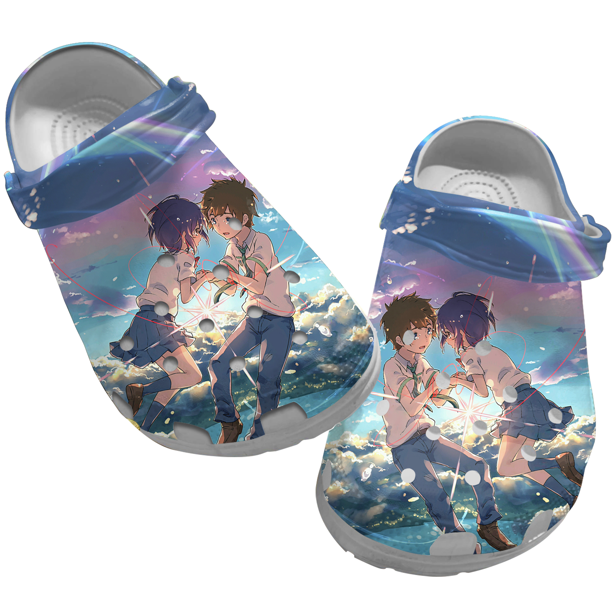 Your Name Clog Shoes Unisex, Your Name Crocs, Anime Crocs, A - Inspire ...