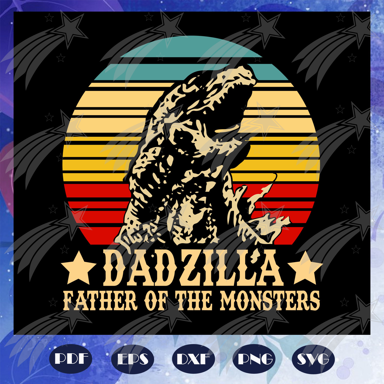 Dadzilla father svg, Dadzilla svg, Monster svg, father of th - Inspire ...