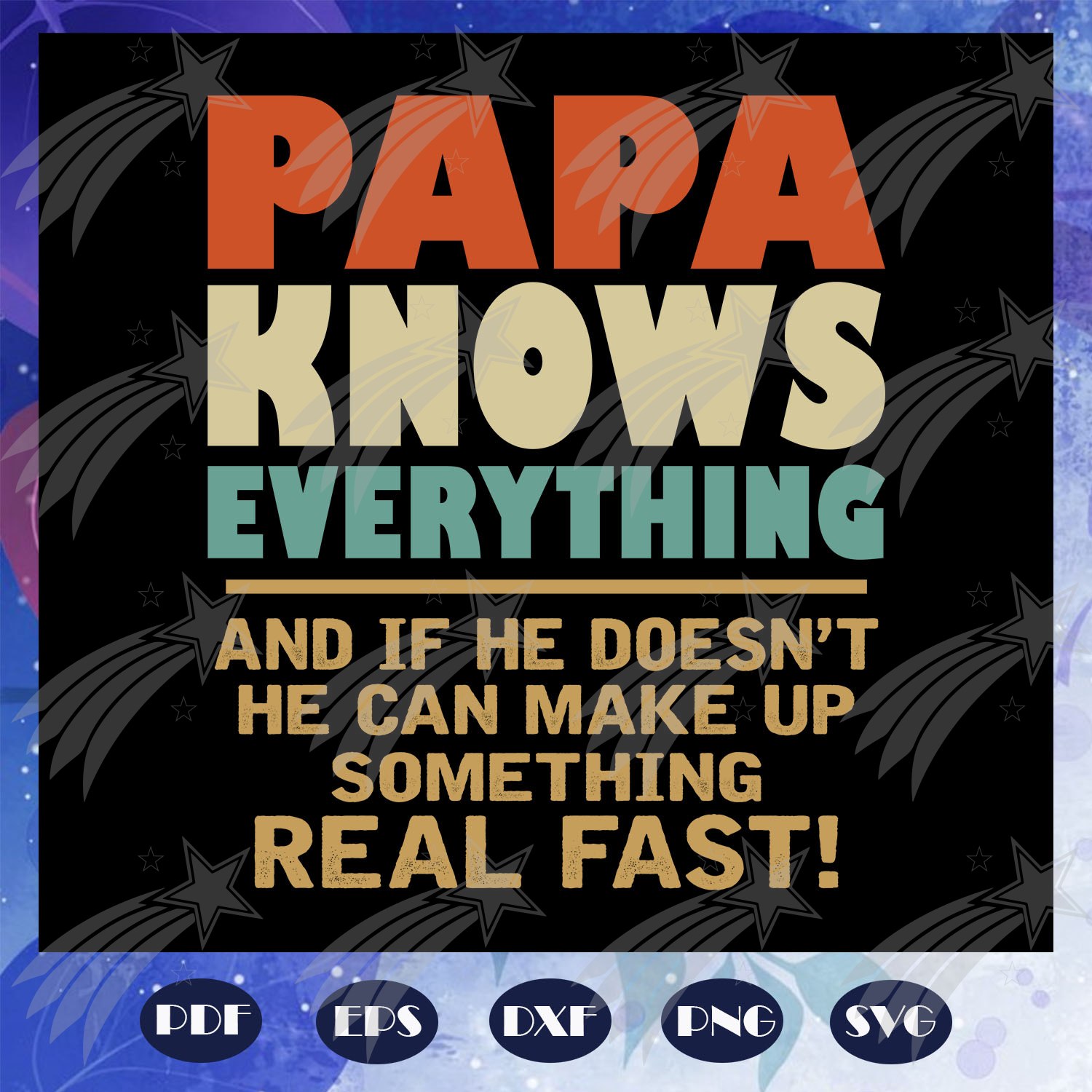 Papa knows everything svg, fathers day svg, fathers day gift | Inspire ...