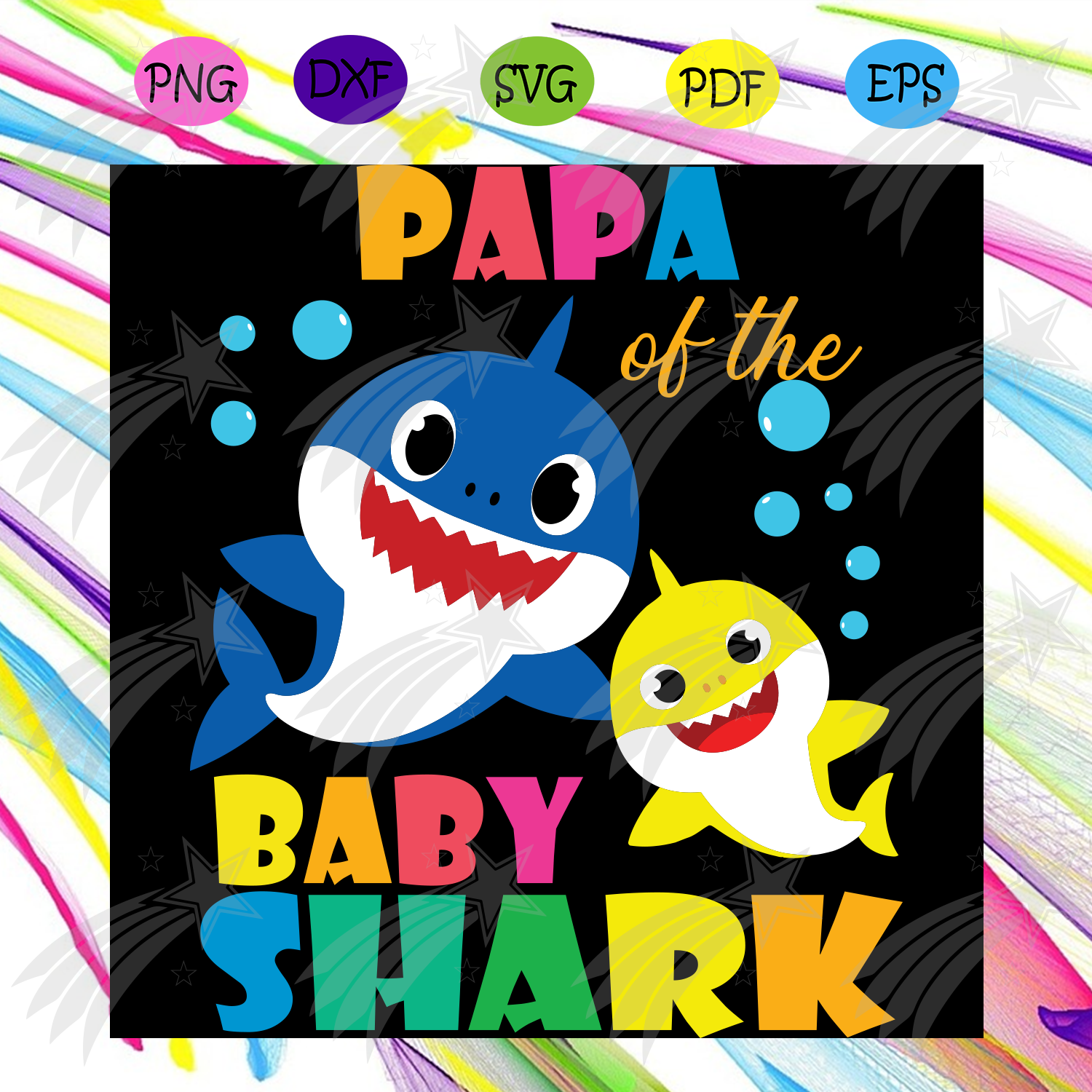 Papa Of The Baby Shark Svg, Trending Svg, Baby Shark Svg, Pa | Inspire ...