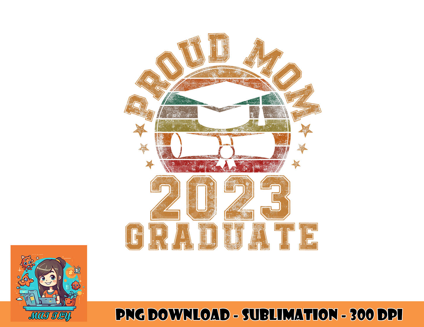 Proud Mom of a 2023 Graduate Mother Senior Graduation Gift p | Inspire ...
