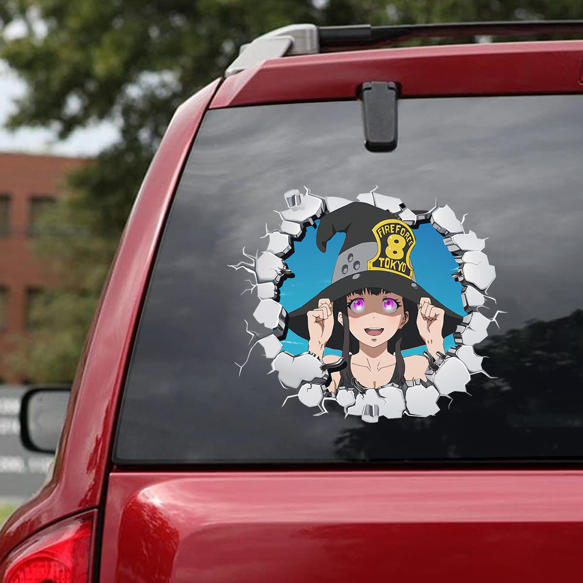 Fire Force Decal, Fire Force Sticker, Manga Decal, Anime Sti | Inspire ...