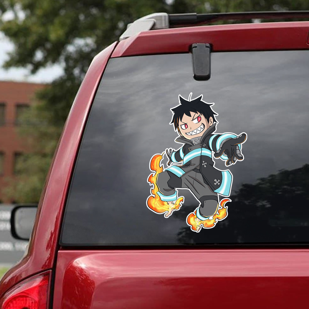 Fire Force Sticker, Fire Force Decal, Manga Decal, Anime Sti - Inspire ...