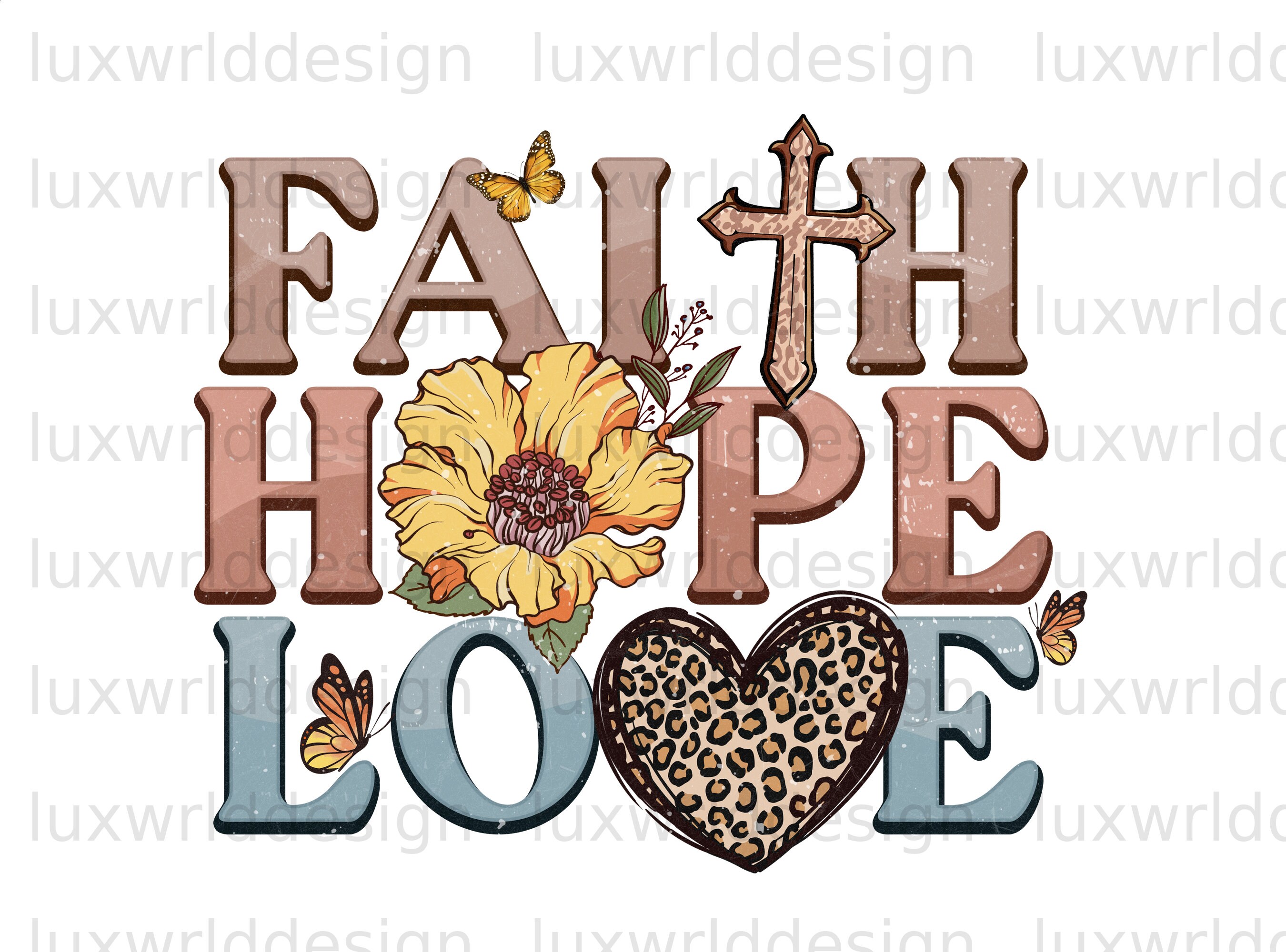 Faith Hope Love PNG Faith Clipart Faith png Jes | Inspire Uplift