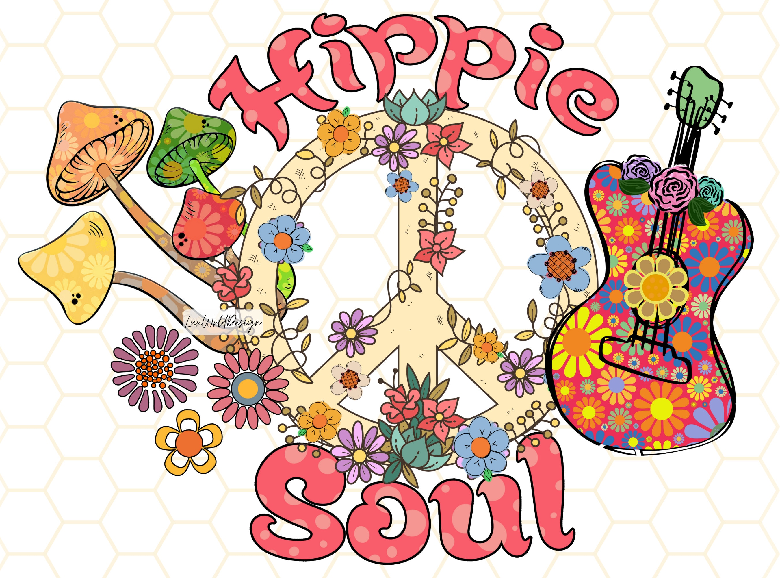 Hippie Soul Clipart | Inspire Uplift