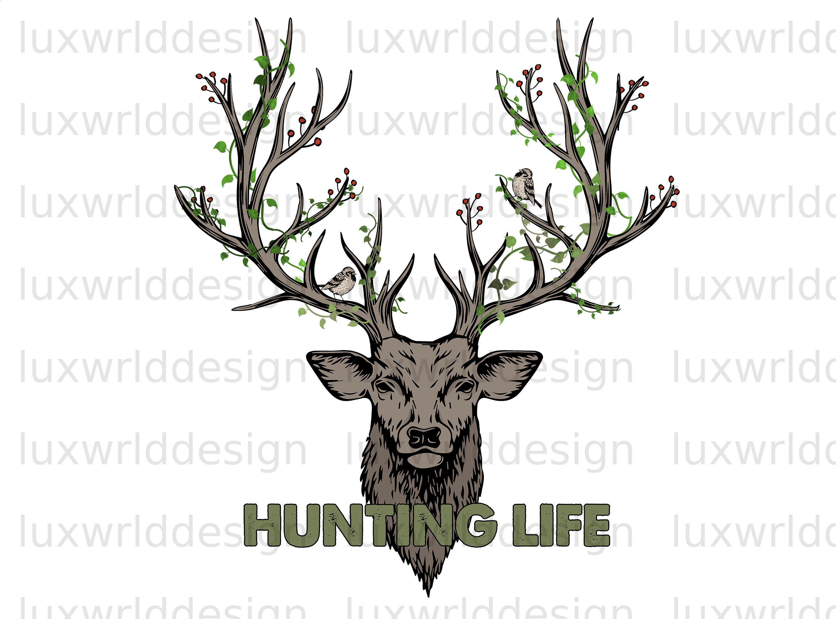 Hunting Life PNG Hunting Png Hunt Png Sublimati | Inspire Uplift