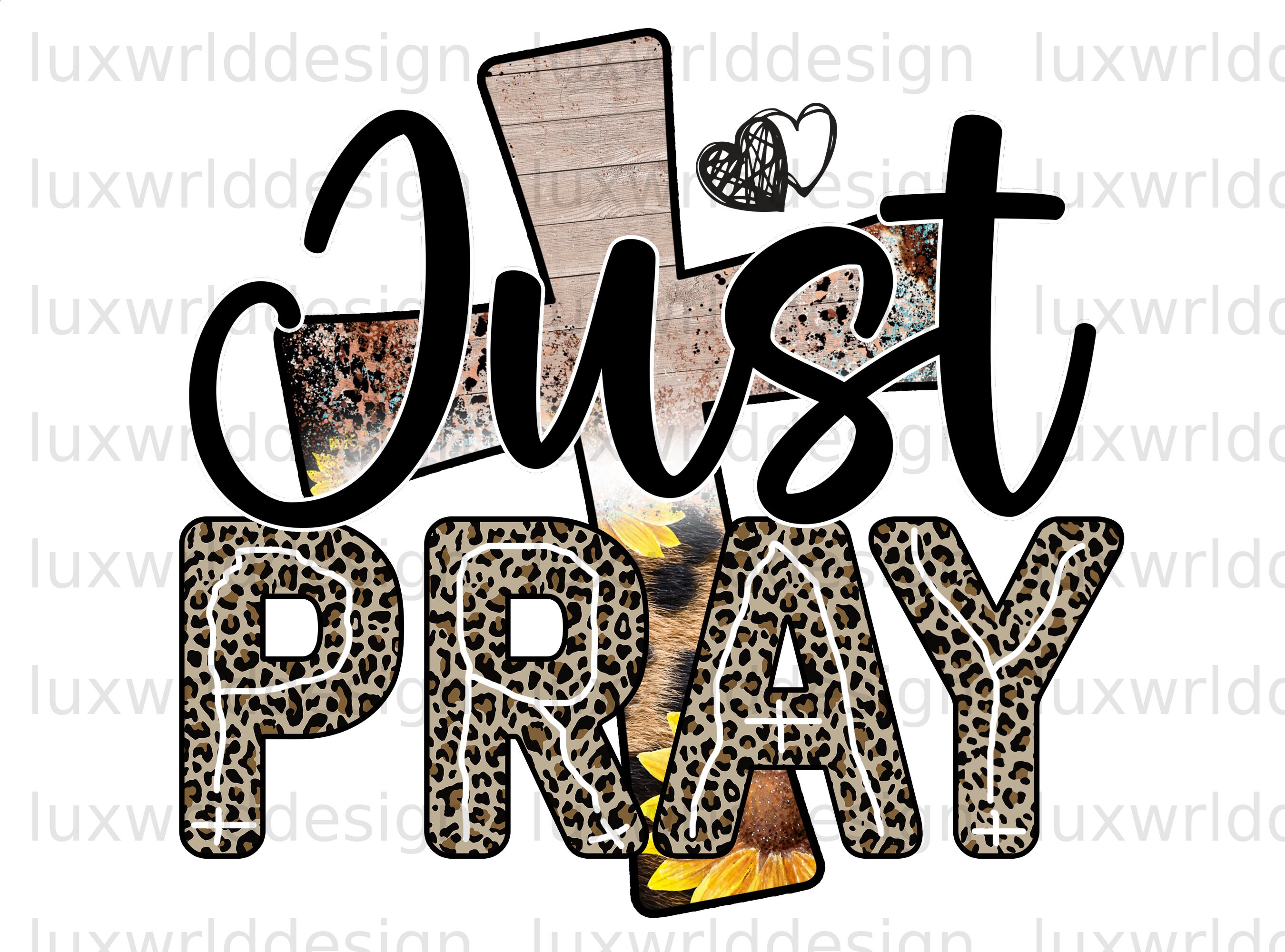 Just Pray PNG Faith Clipart Faith png Jesus png | Inspire Uplift