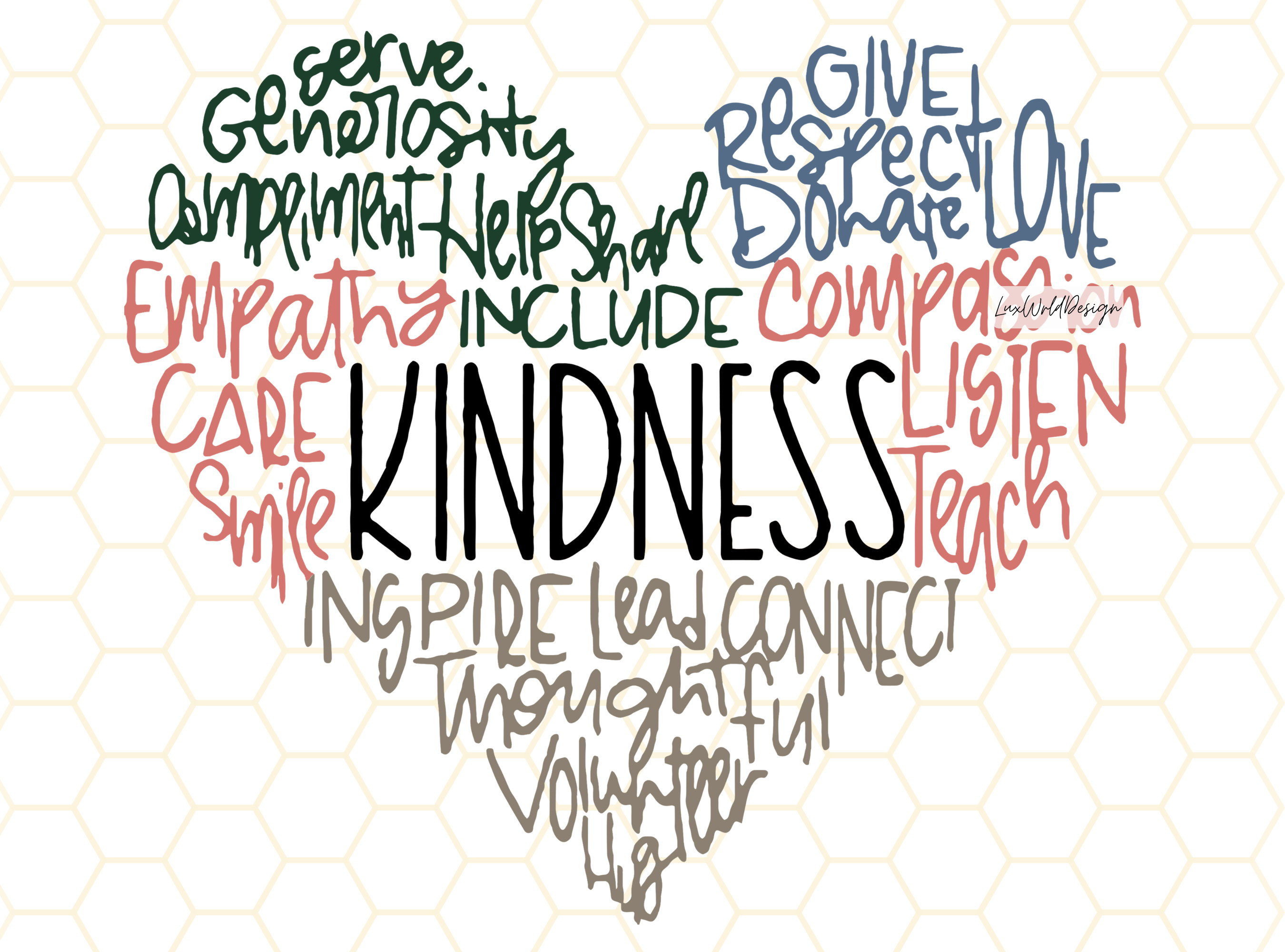 Kindness Heart PNG Kindness png Be Kind Sublima | Inspire Uplift